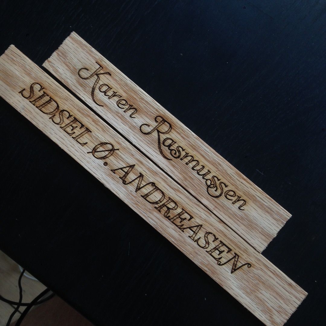 Laser Engraved Wooden Name Signs - Instructables