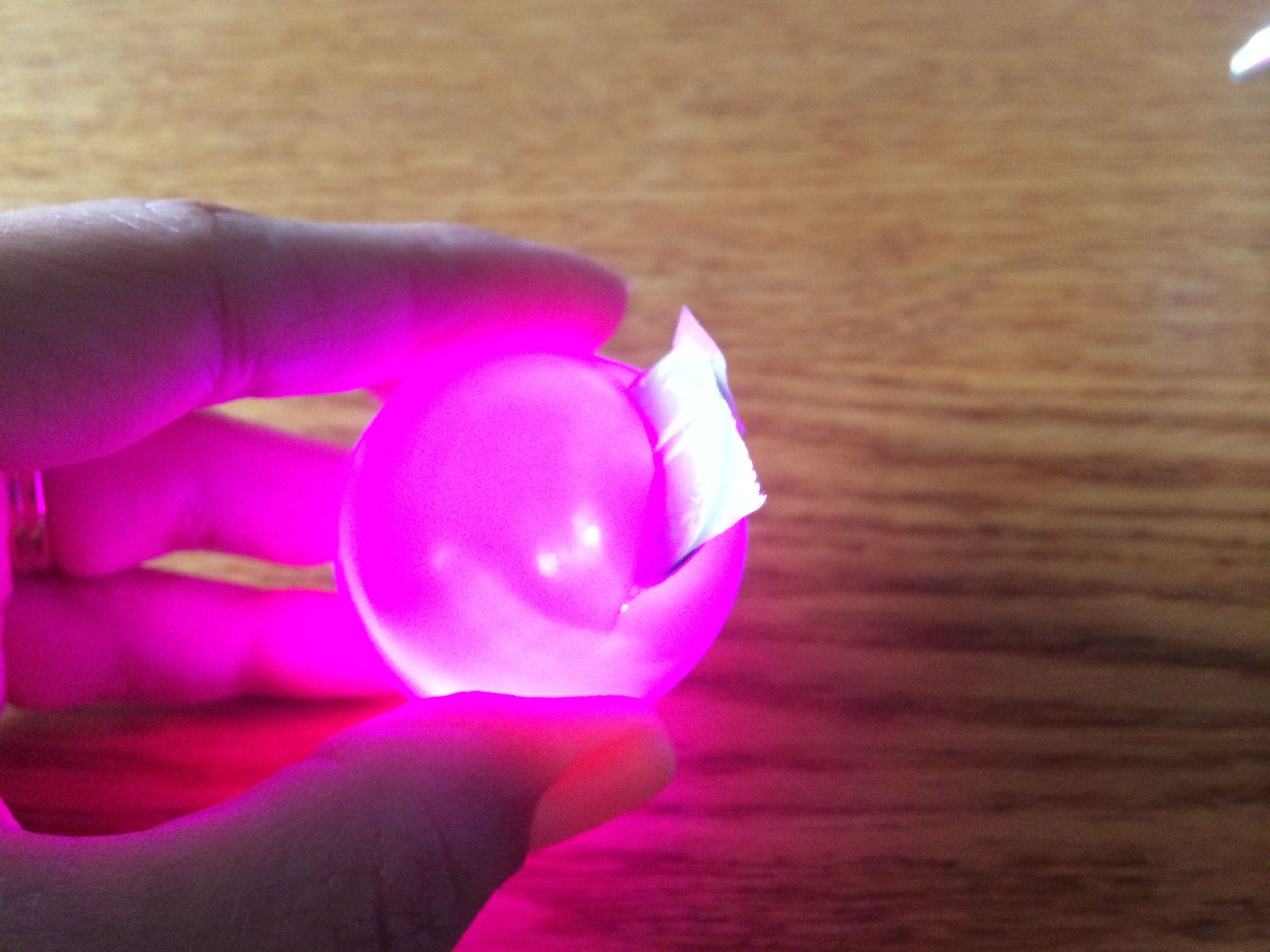 Glow in the Dark LED Ping Pong Ball : 4 Steps (with Pictures ...