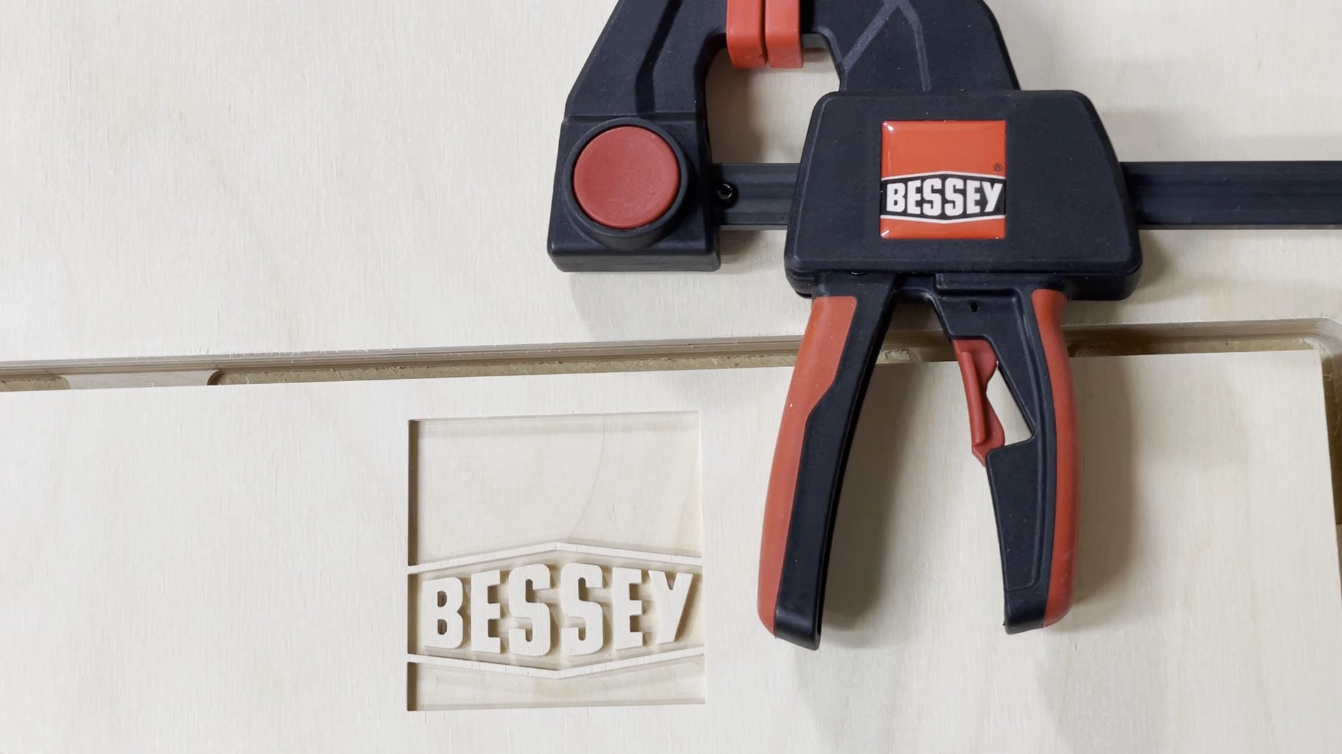 Bessey Clamp Racks With Epoxy Logos : 9 Steps (with Pictures ...