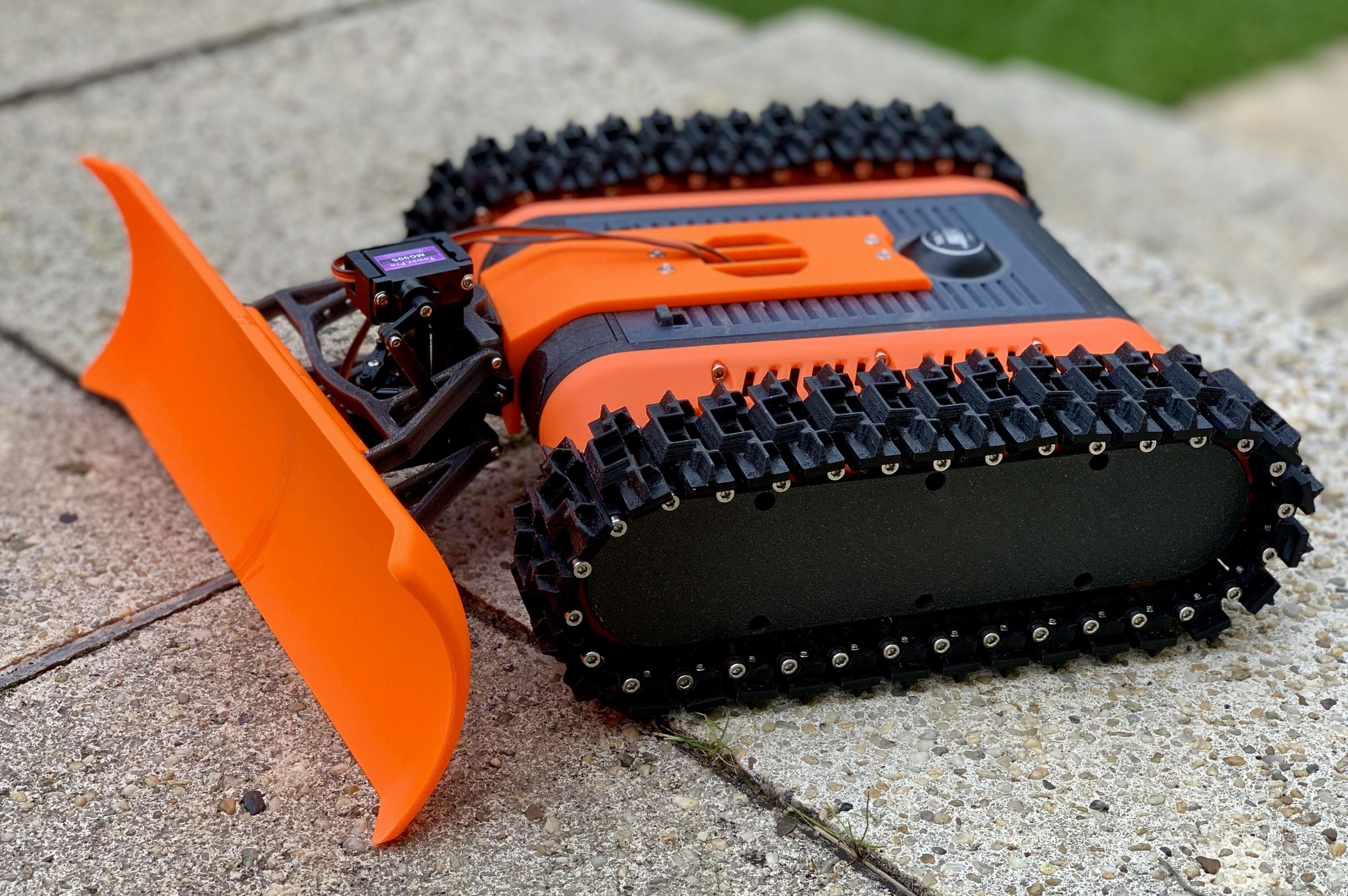 Remote Control Snow Plow Truck