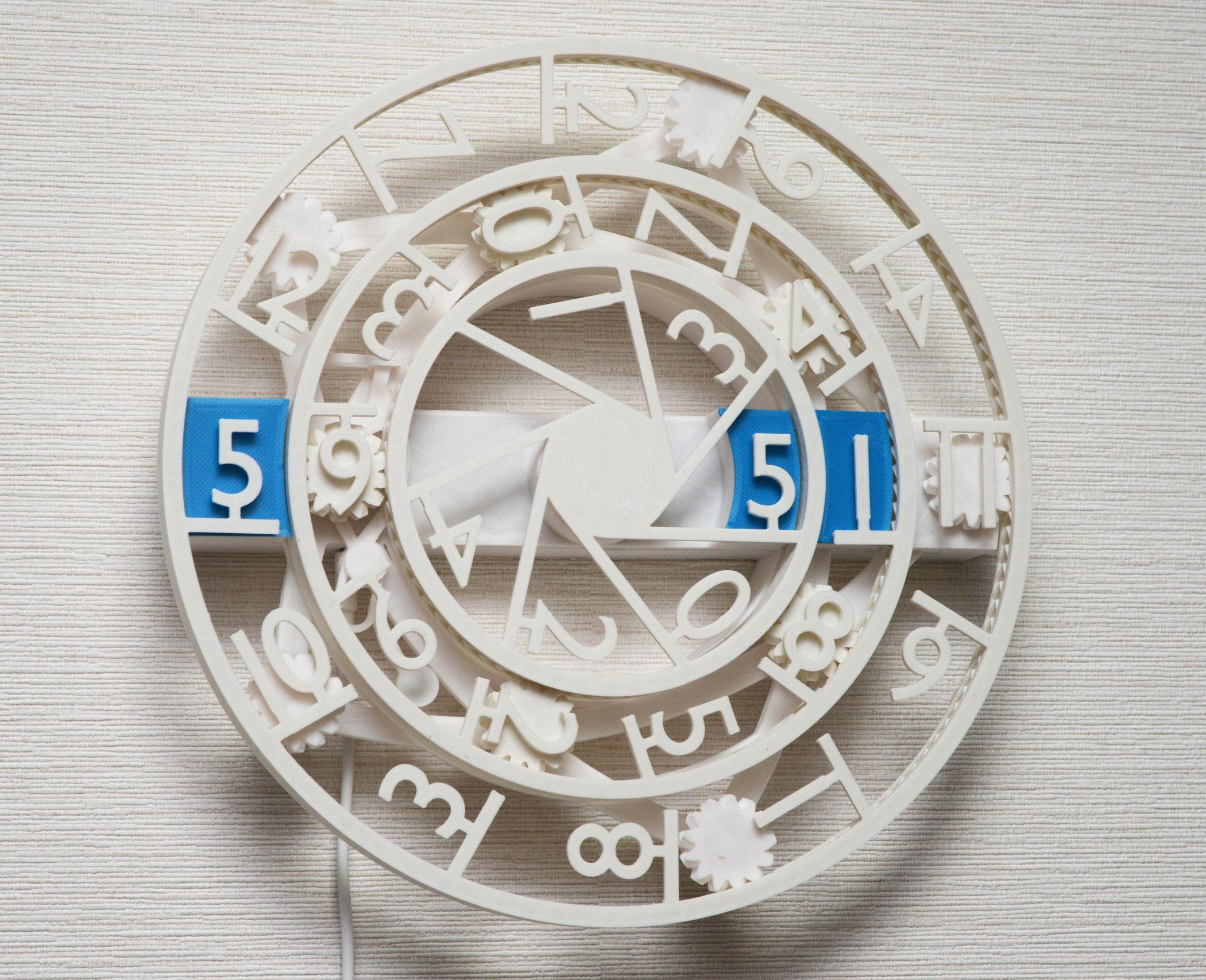 Digital Crazy Hours and Minutes - WiFi Sync Clock : 6 Steps (with ...