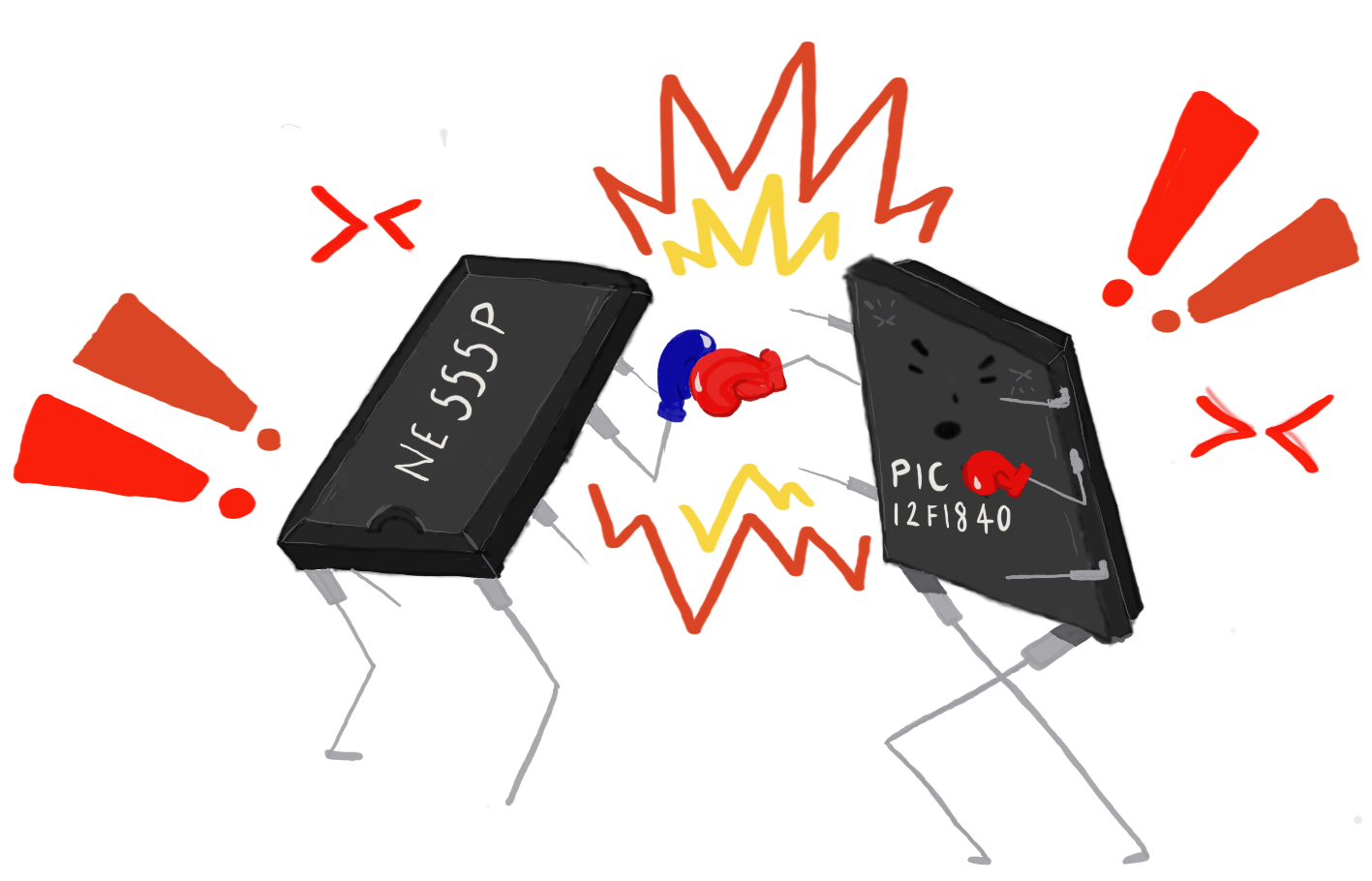 Microcontroller V's 555 Timer - Motor Speed Controller Showdown : 5 ...