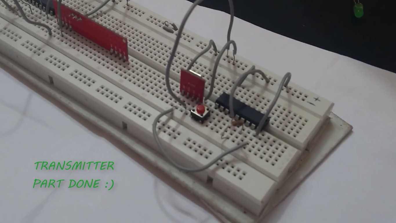 Radio Frequency Transmitter Receiver | Rf Tx Rx | Tutorial : 3 Steps ...