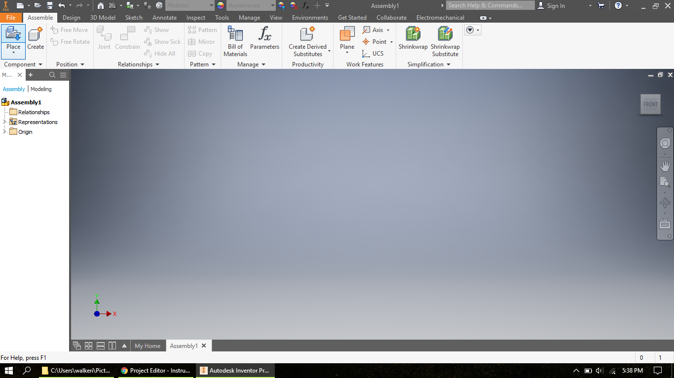 How to Create an Assembly in Inventor : 20 Steps - Instructables