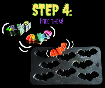 Bat Crayons: a Scary-Easy Crayon DIY! : 5 Steps (with Pictures ...