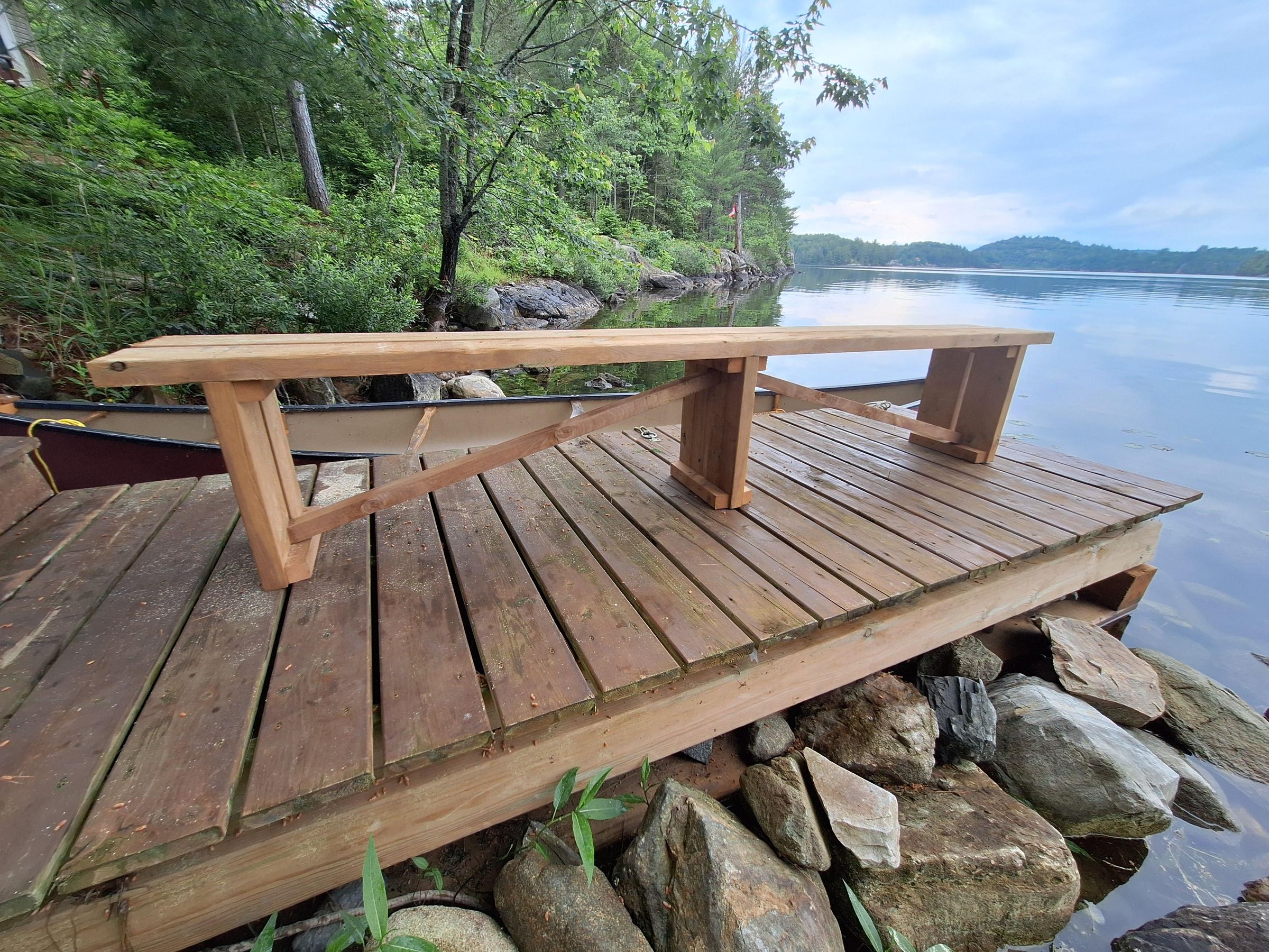 Rustic Outdoor Bench : 4 Steps (with Pictures) - Instructables