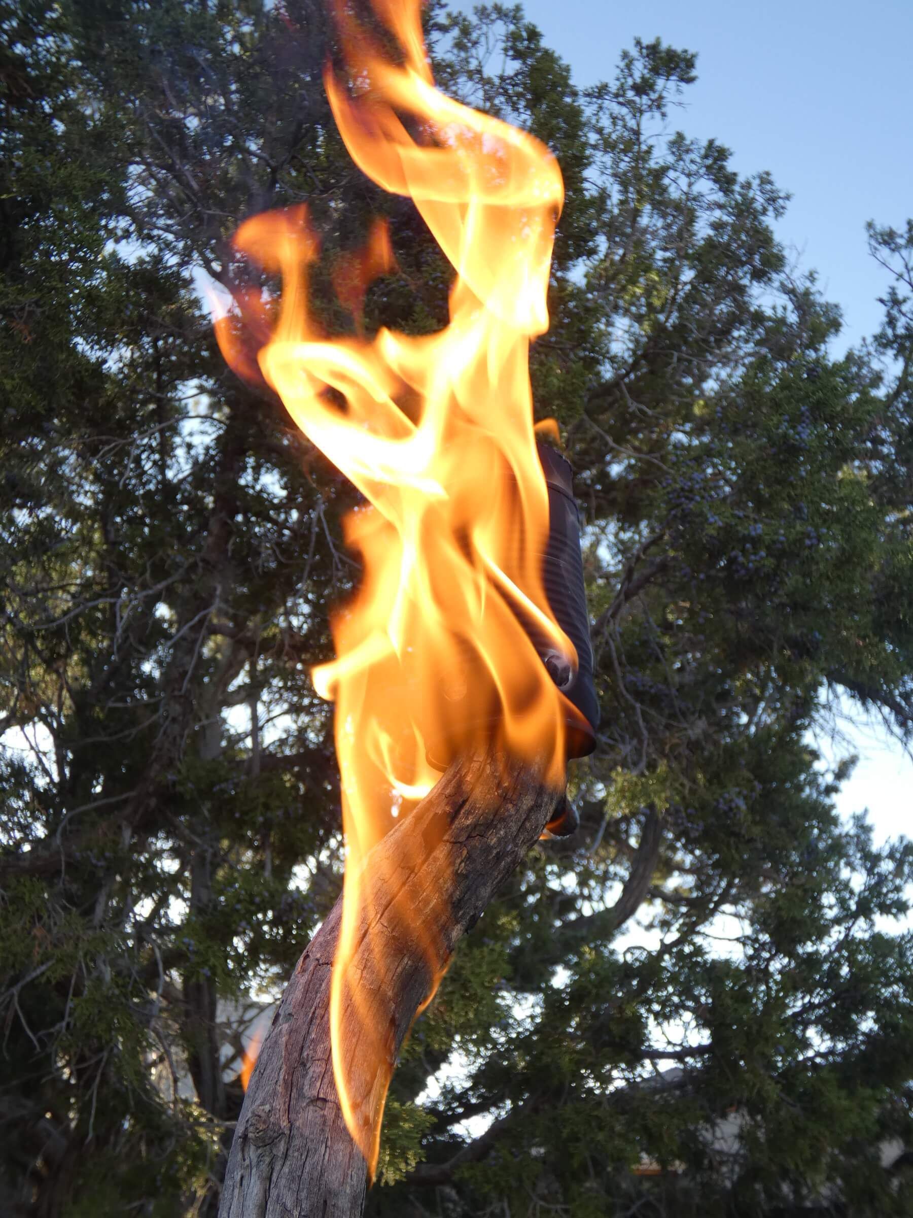 Cardboard Kerosene Torch : 6 Steps - Instructables