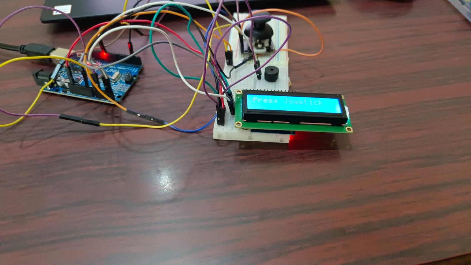 A Joysck Controled LCD for Disabled and Paralysed People : 5 Steps ...