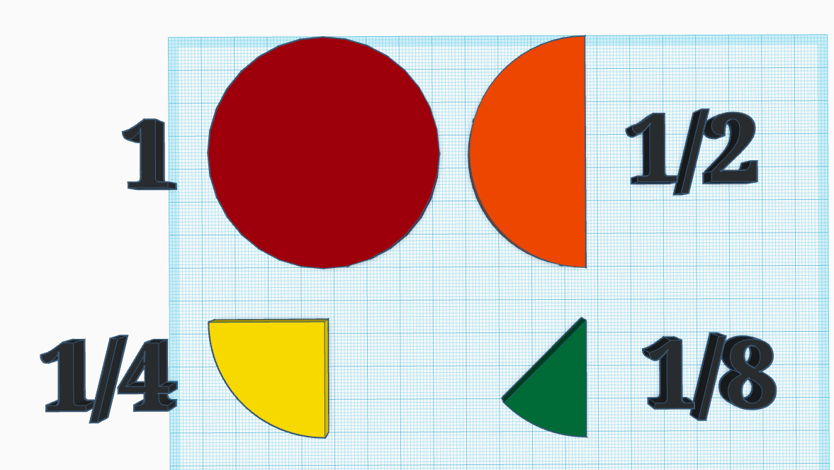 Paper Plate Fractions - Math Manipulative : 8 Steps (with Pictures ...