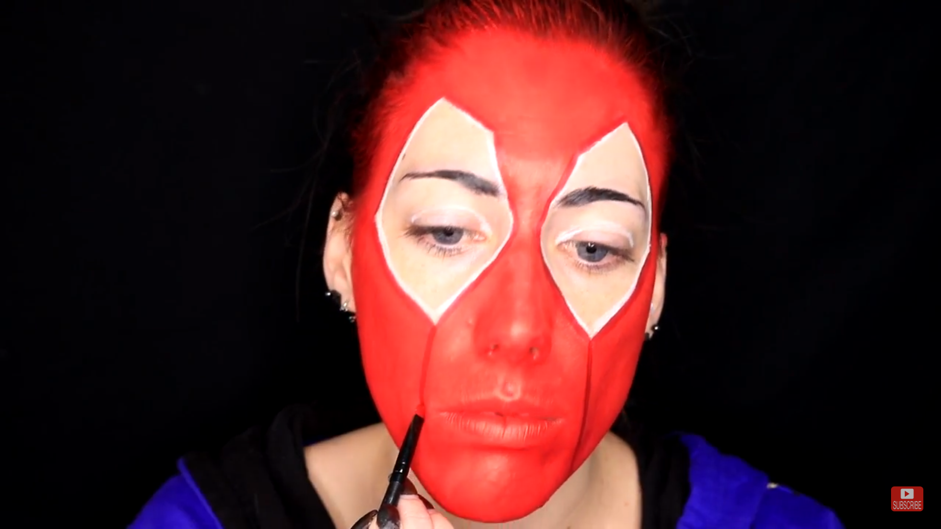 Deadpool Makeup Look : 14 Steps (with Pictures) - Instructables