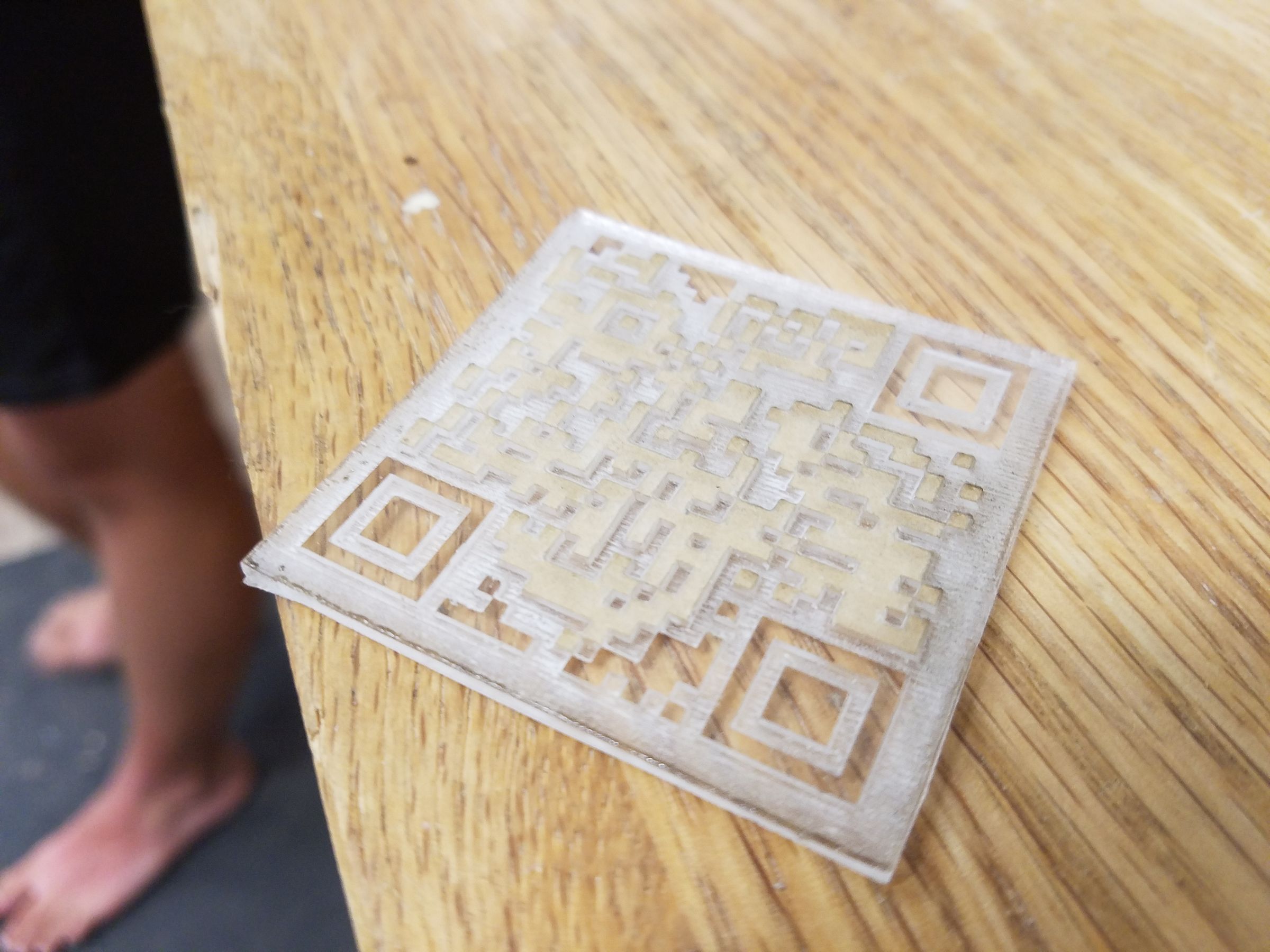 Laser Cut QR Codes : 5 Steps (with Pictures) - Instructables
