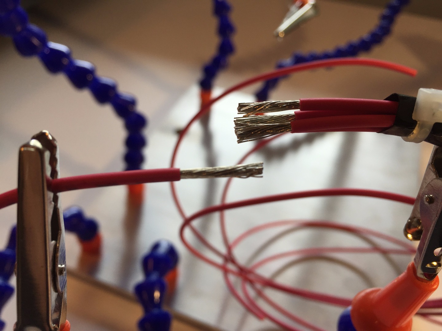 Soldering Wires Together