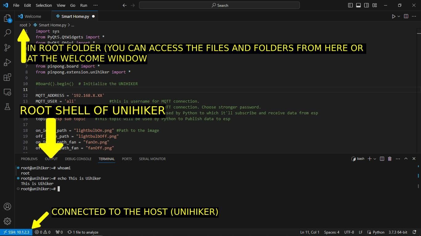Smart Home Using Unihiker and NodeMcu : 8 Steps (with Pictures) - Instructables