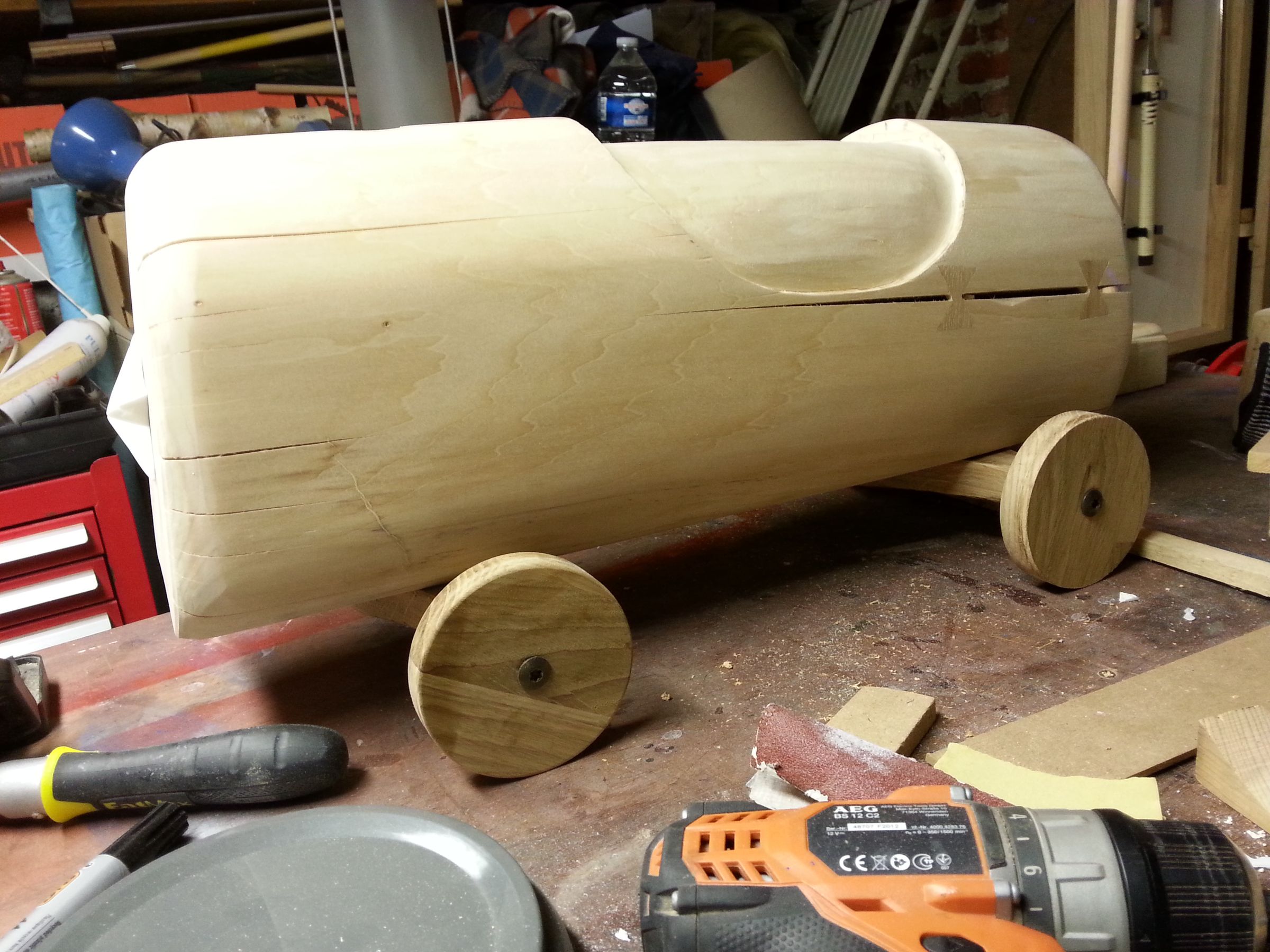 Wood Car From Log : 14 Steps (with Pictures) - Instructables