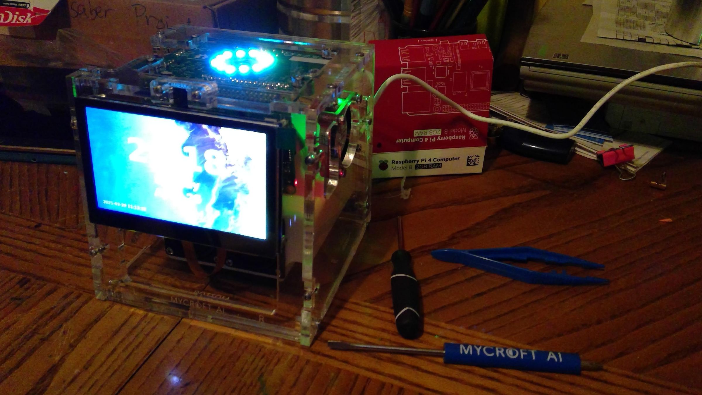 Mycroft Mark II Developer Kit Assembly : 15 Steps (with Pictures ...