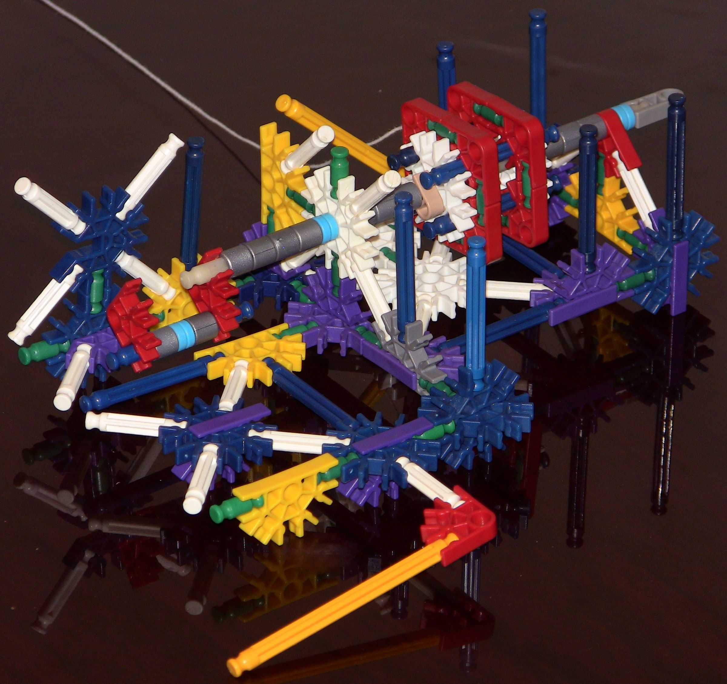 Knex Automatic Drawbridge Element : 7 Steps - Instructables