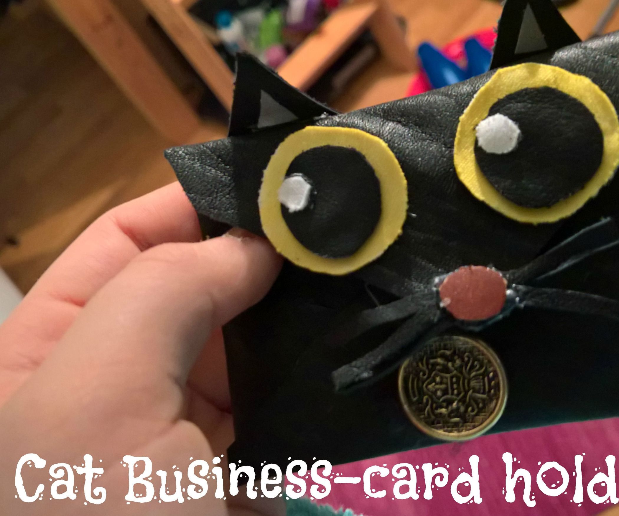 Cat Business-card Holder / Cardcase : 3 Steps - Instructables