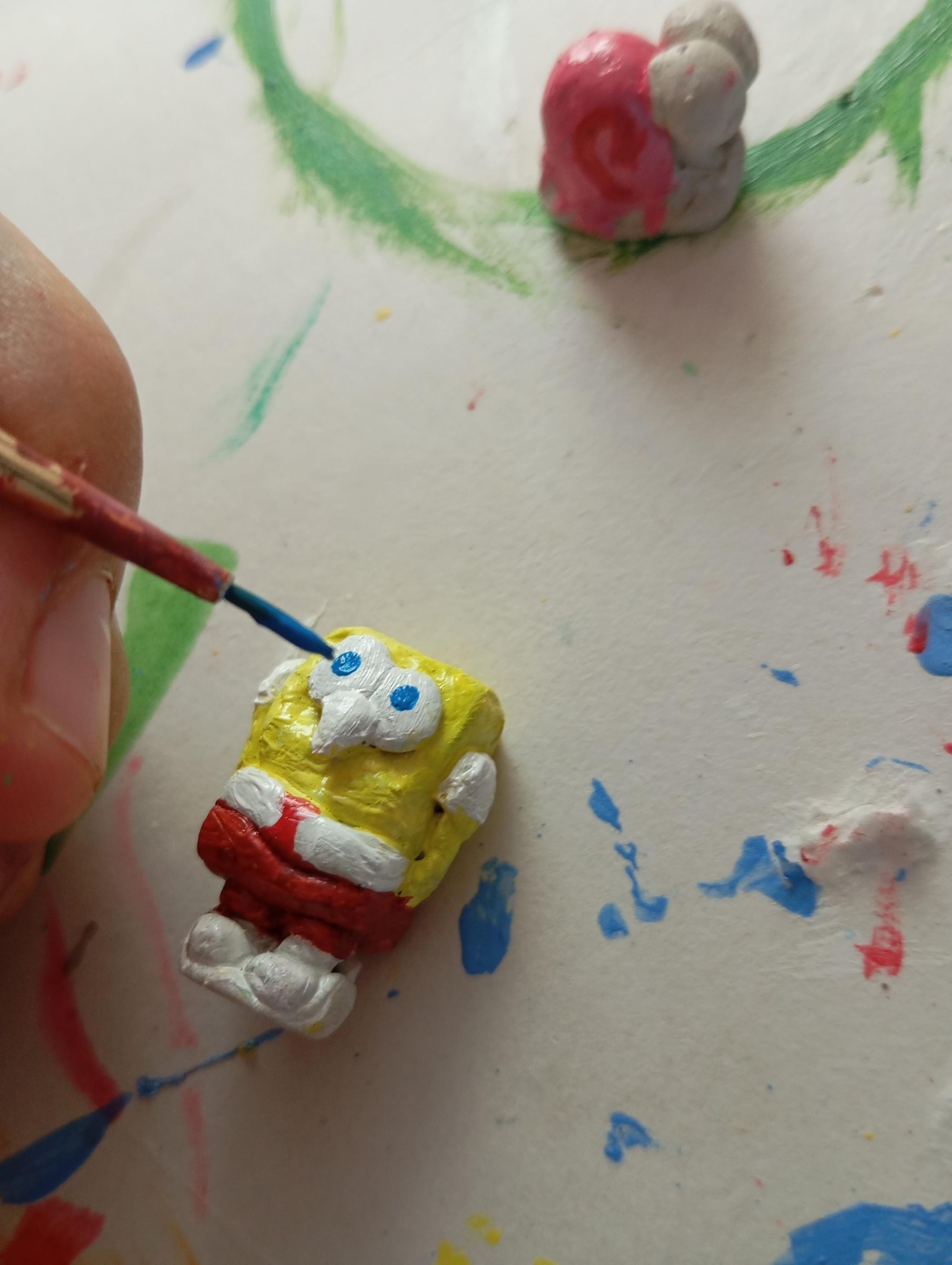 Miniature SpongeBob Pineapple House Interior & Exterior | Handmade ...