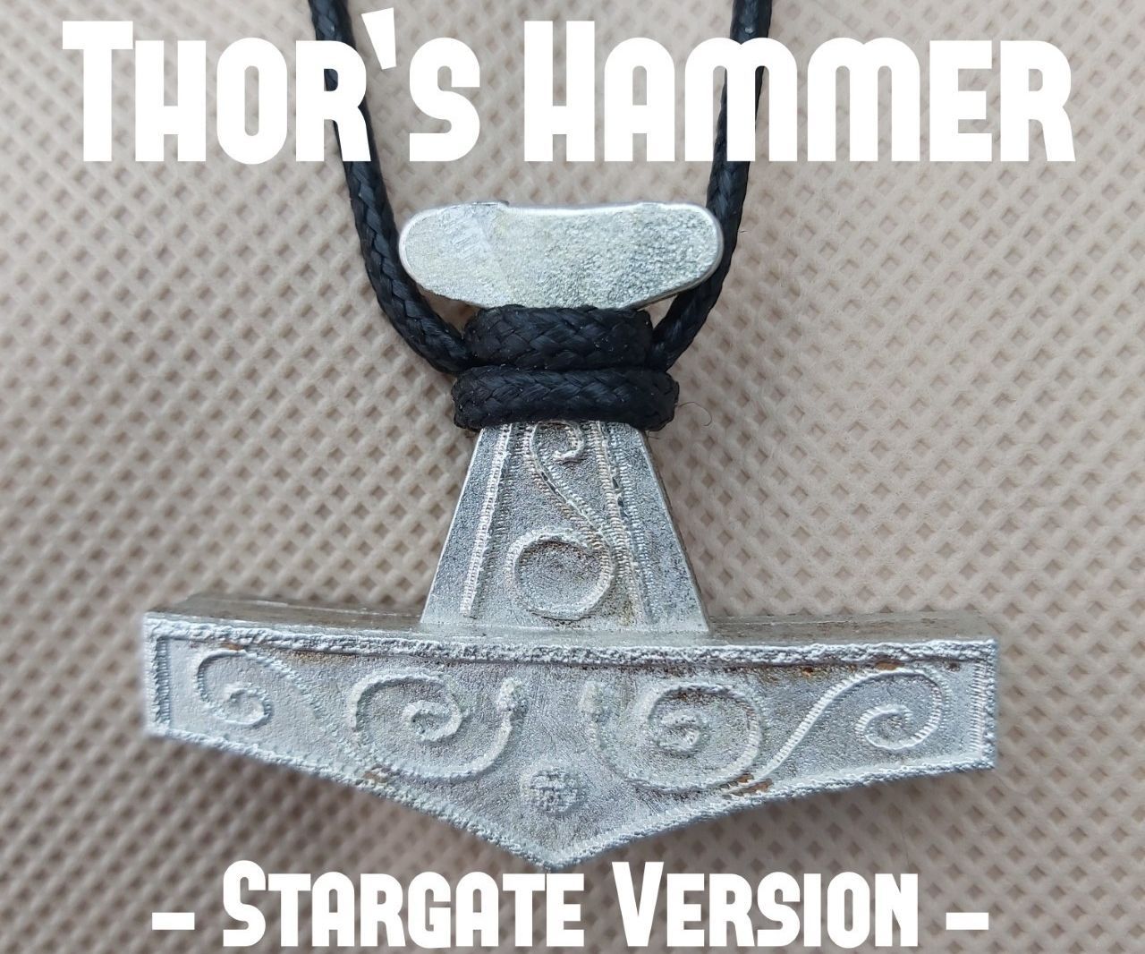 Thor's Hammer Pendant (Stargate Version) : 8 Steps (with Pictures ...