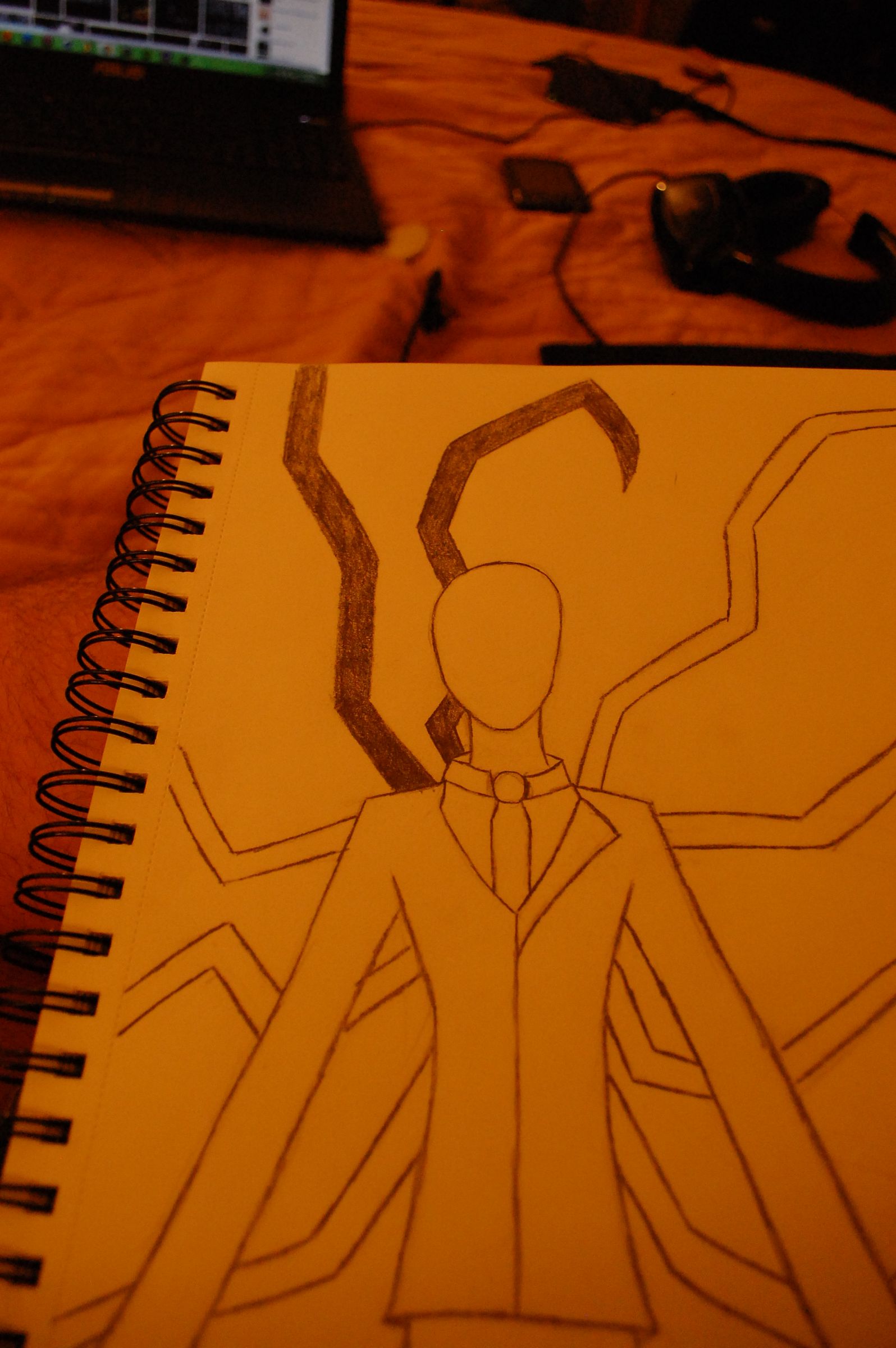 How to Draw: Slender Man : 10 Steps - Instructables
