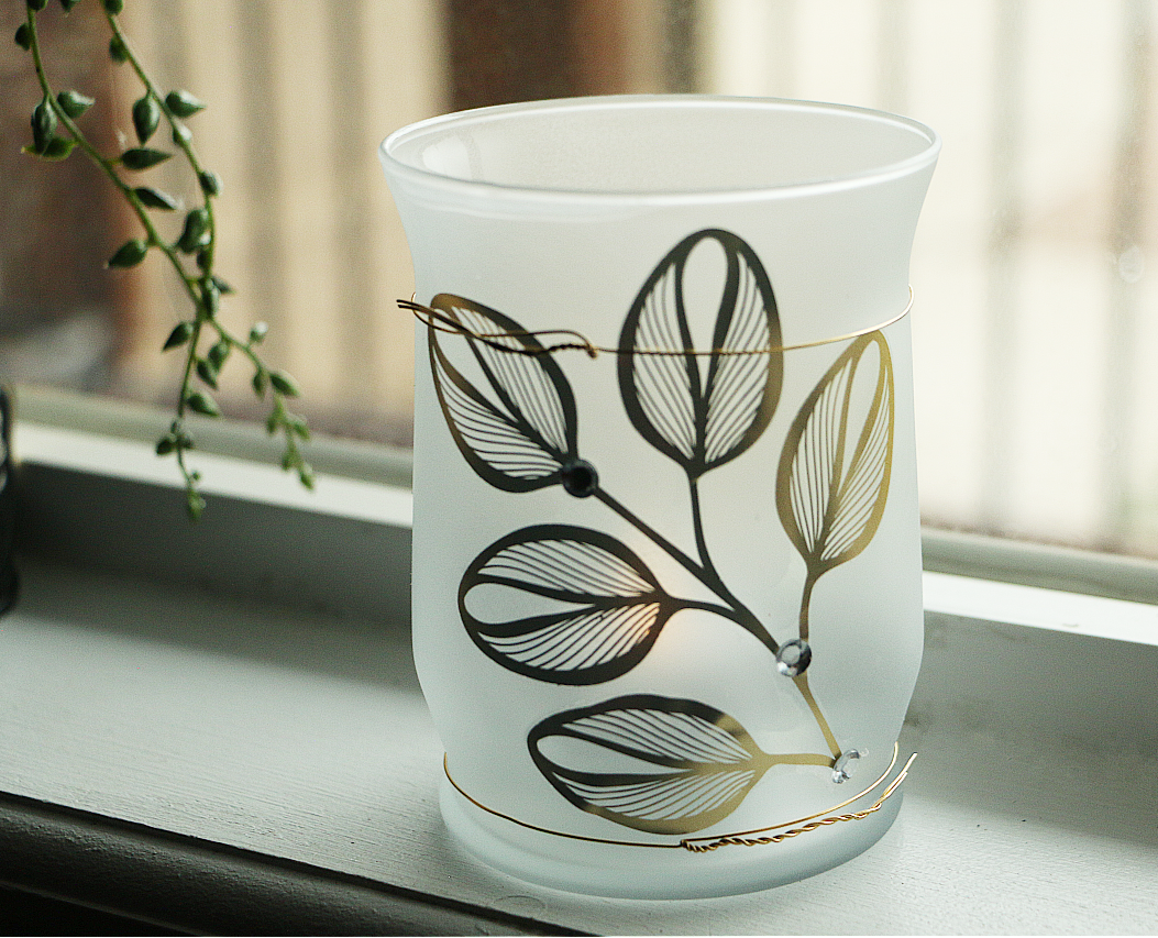 Simple DIY Glass Candle Holder Design : 5 Steps - Instructables