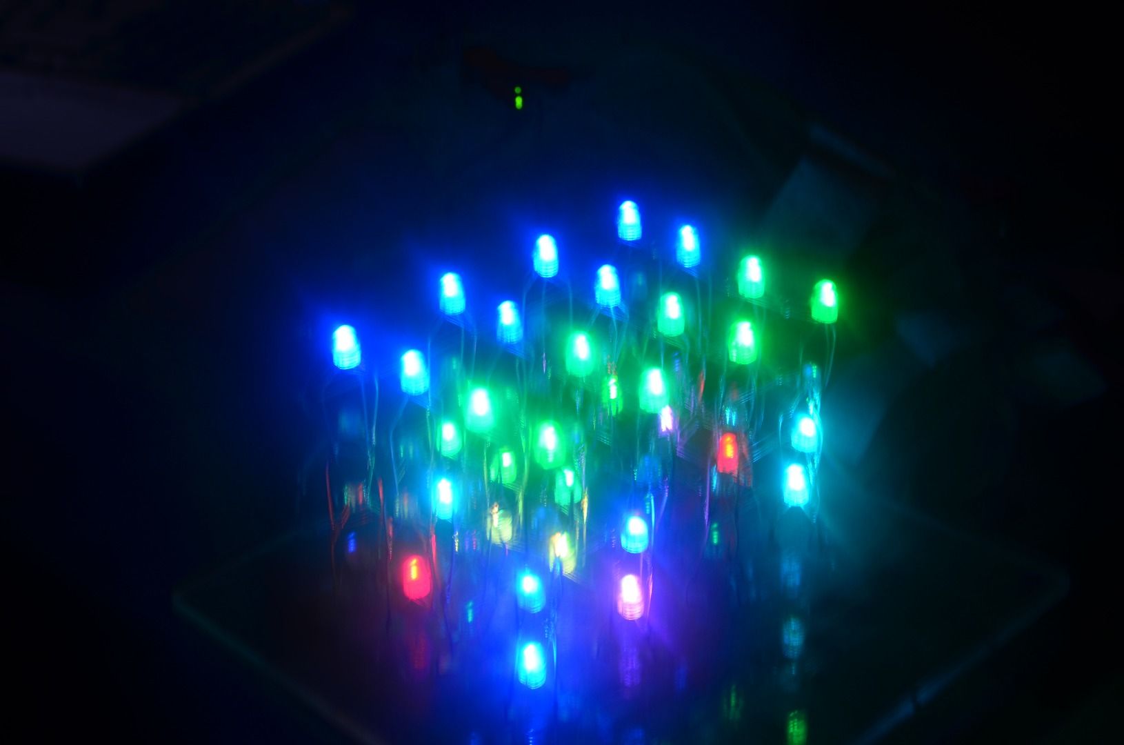 RGB 4x4x4 LED Cube : 6 Steps (with Pictures) - Instructables