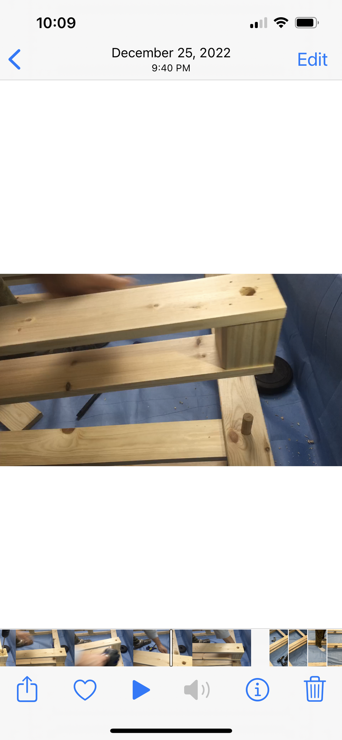 Building a Wood Pallet Looking Bed Frame : 3 Steps (with Pictures ...