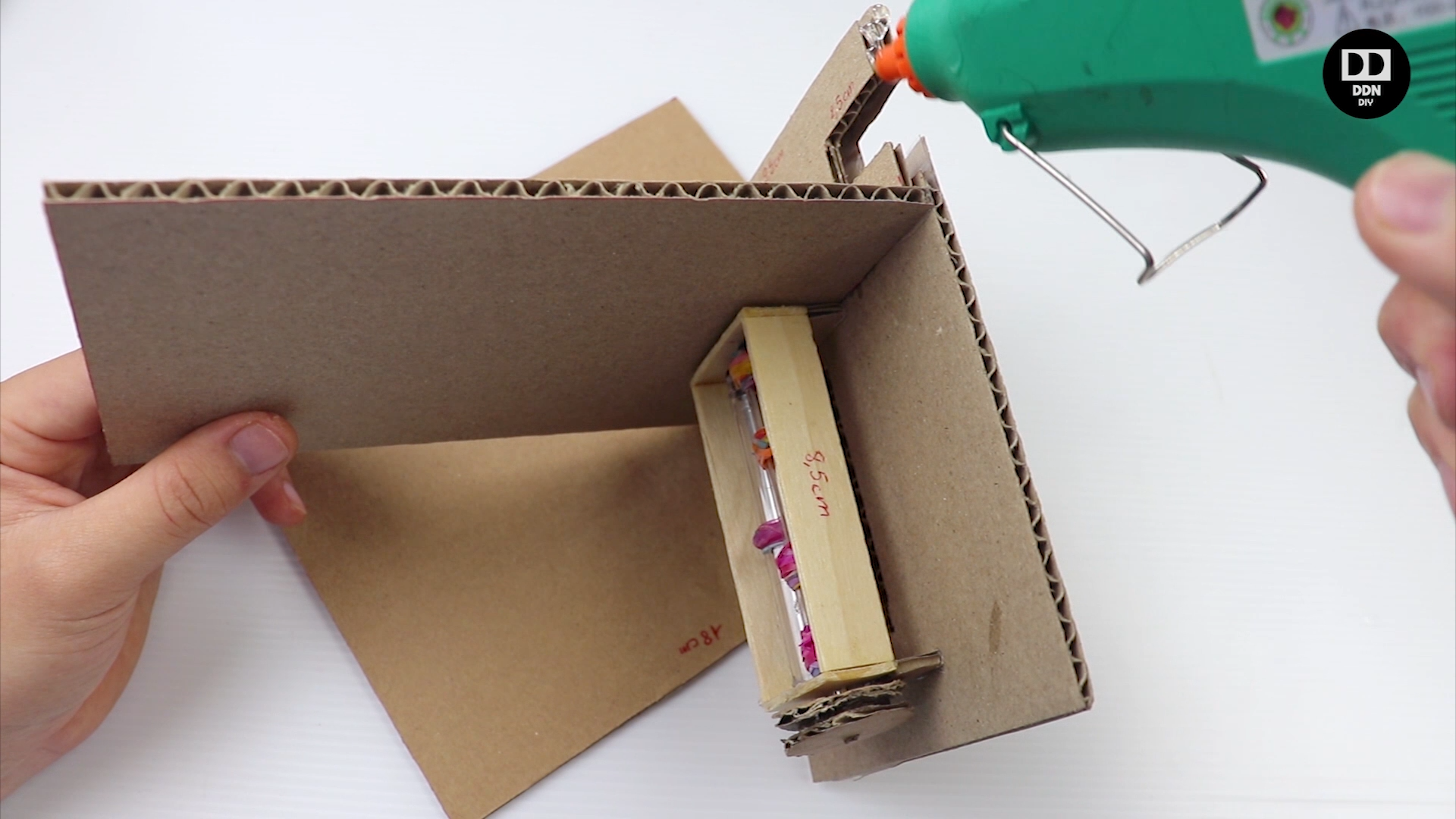 Make Smart Personal Bank Saving Coin and Cash From Cardboard : 10 Steps ...