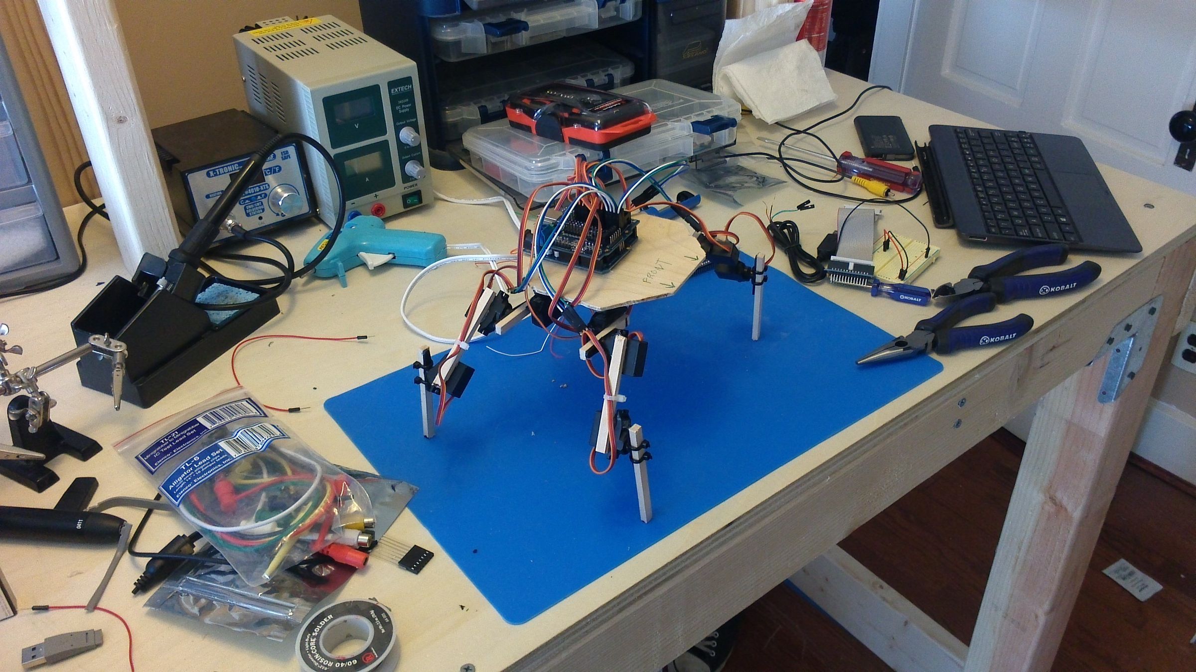 Basic Quadruped Platform! : 7 Steps - Instructables