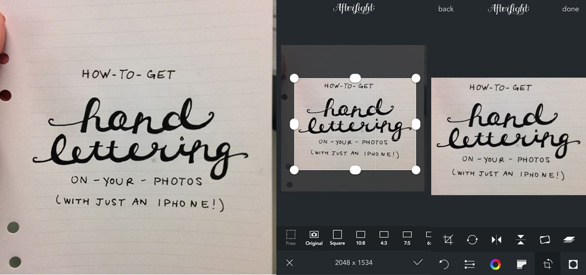 Get Hand Lettering on Your Images (With Just a Phone!) : 10 Steps (with ...