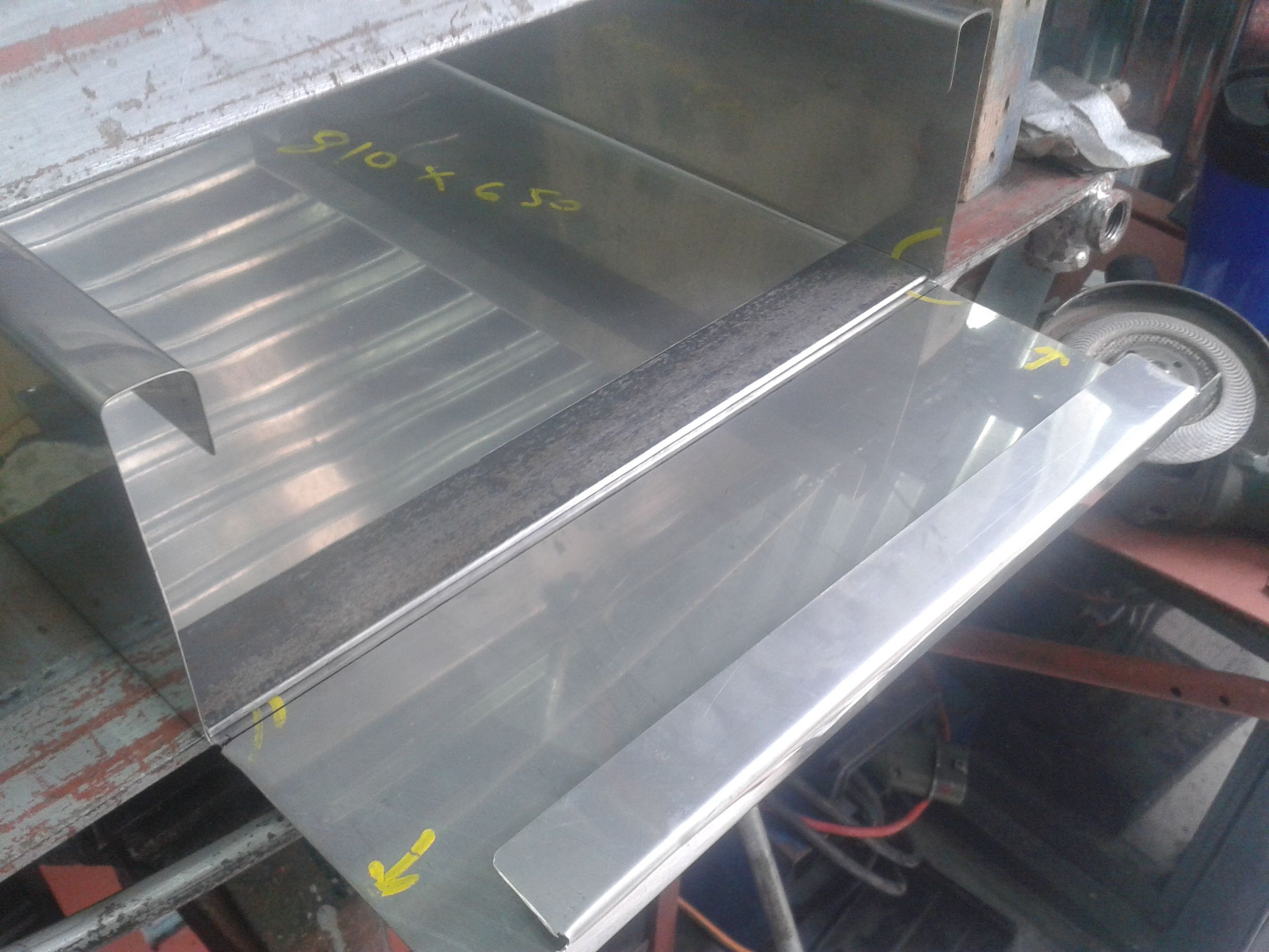 DIY Stainless Steel BBQ With Double Layer Bottom : 10 Steps (with ...
