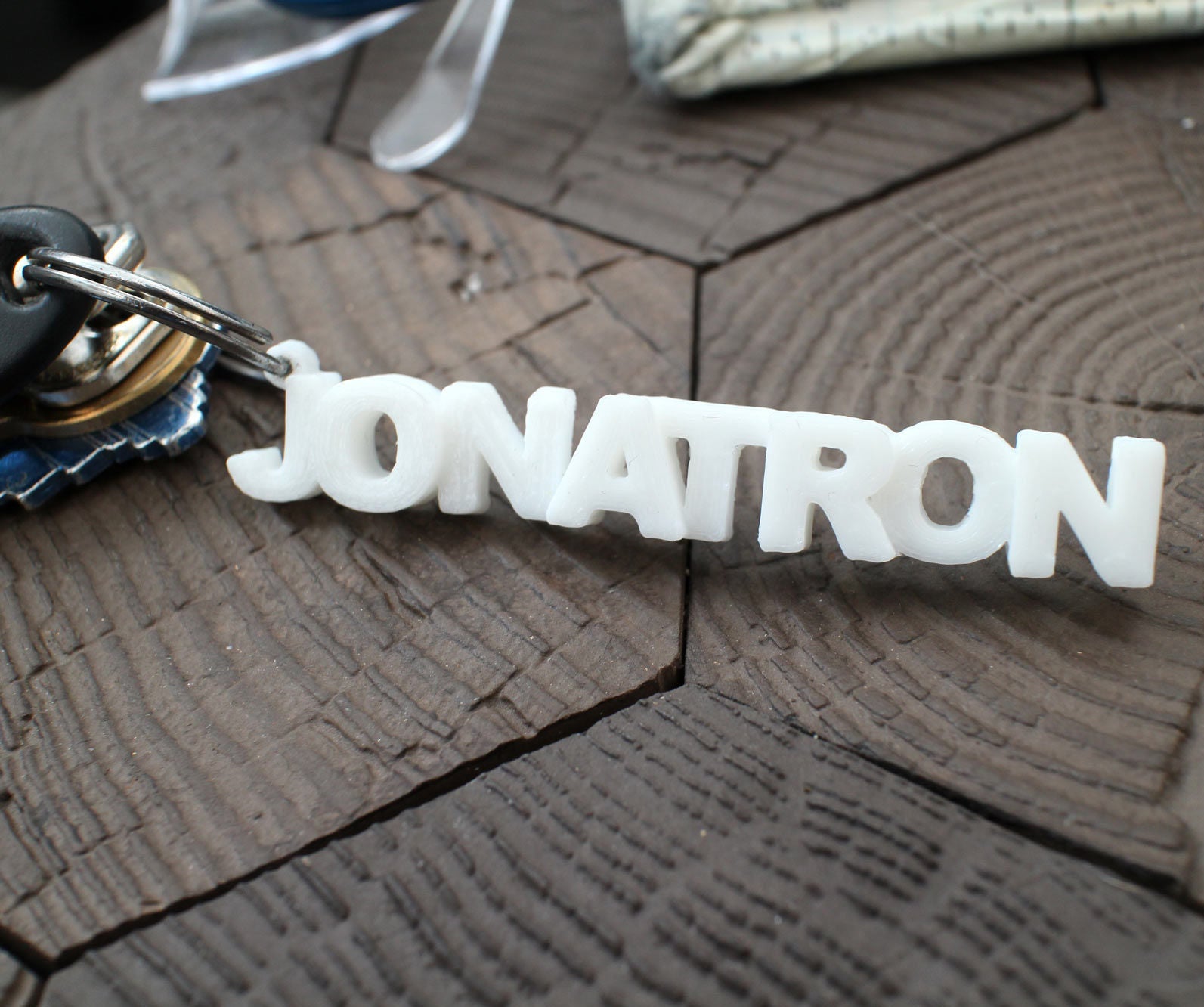 Easy 3d Printing Class Name That Keychain 7 Steps Instructables