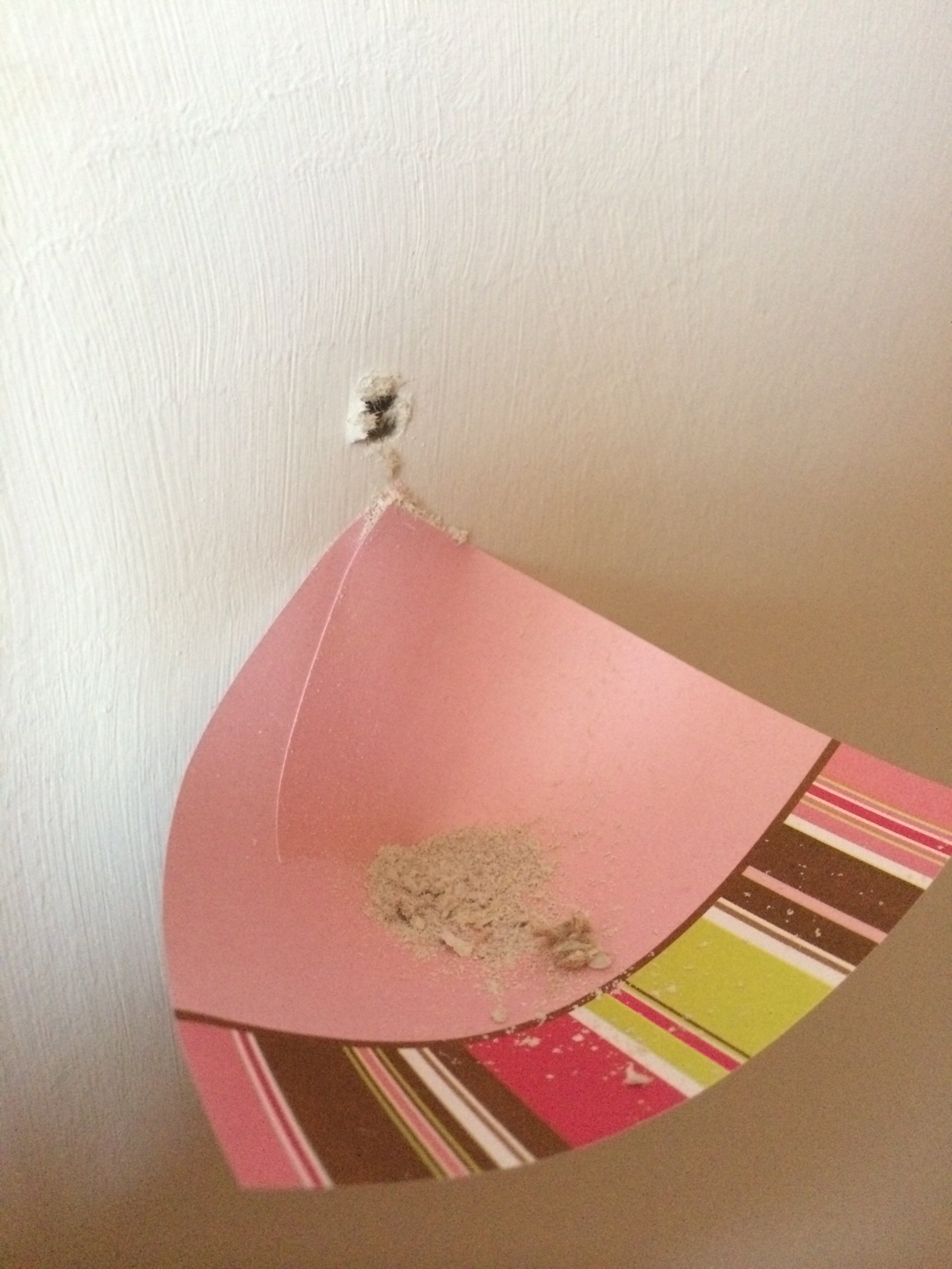 How To Drill A Mess Free Hole With Only A Post it Note 3 Steps with how-to-drill-a-mess-free-hole-with-only-a-post-it-note-3-steps-with