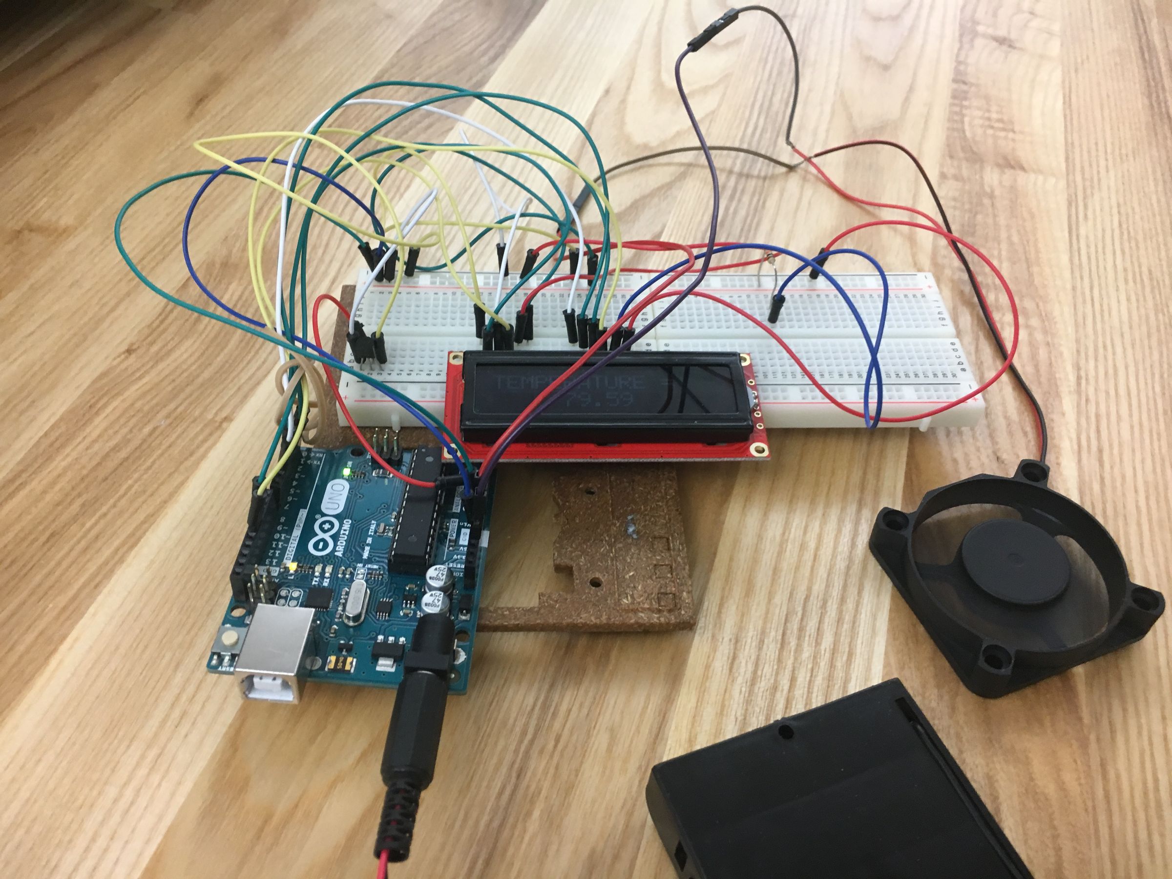 Temperature Controlled Fan : 3 Steps - Instructables
