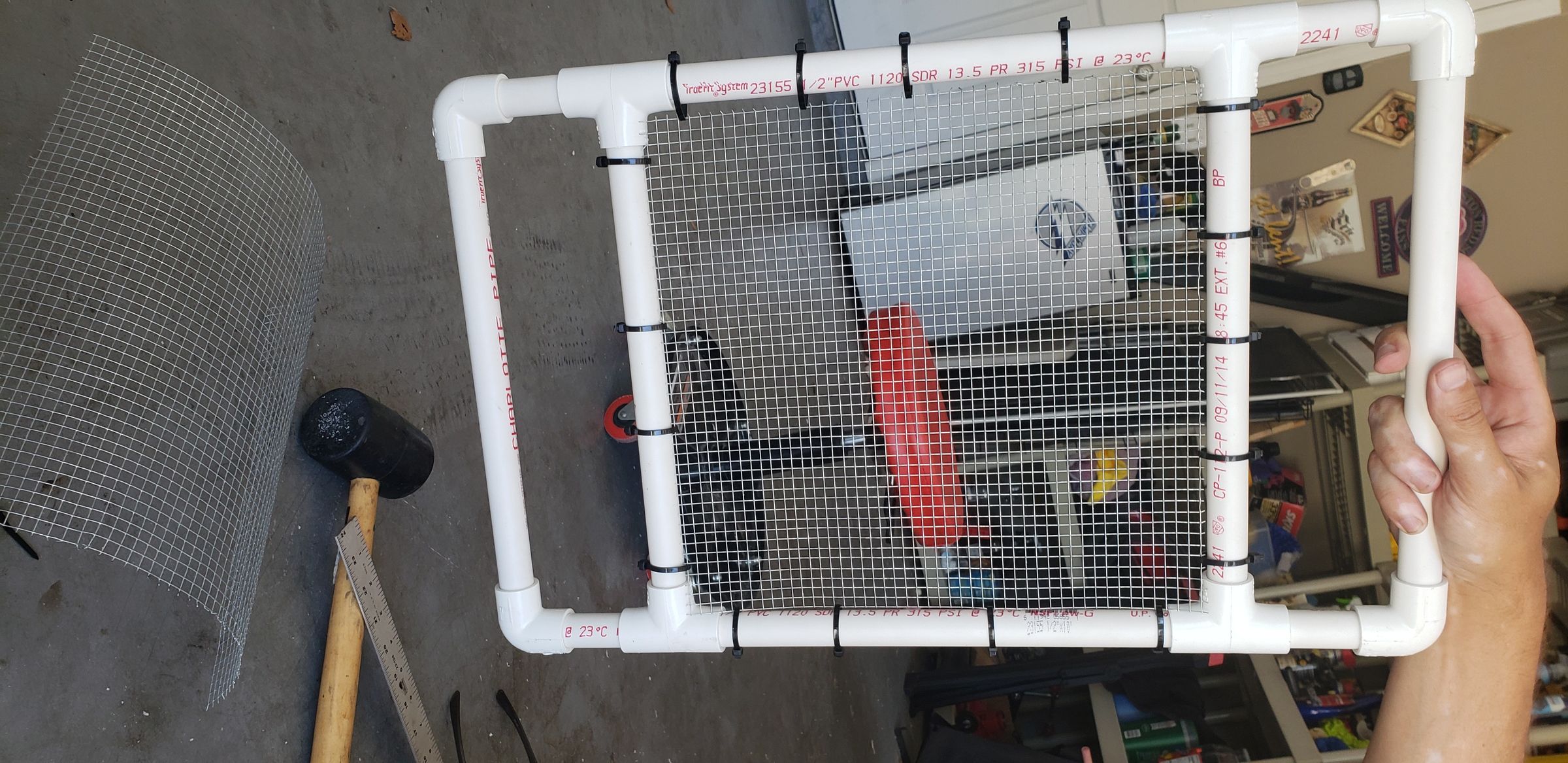 12 Inch Floating PVC Fossil Sifter : 8 Steps - Instructables
