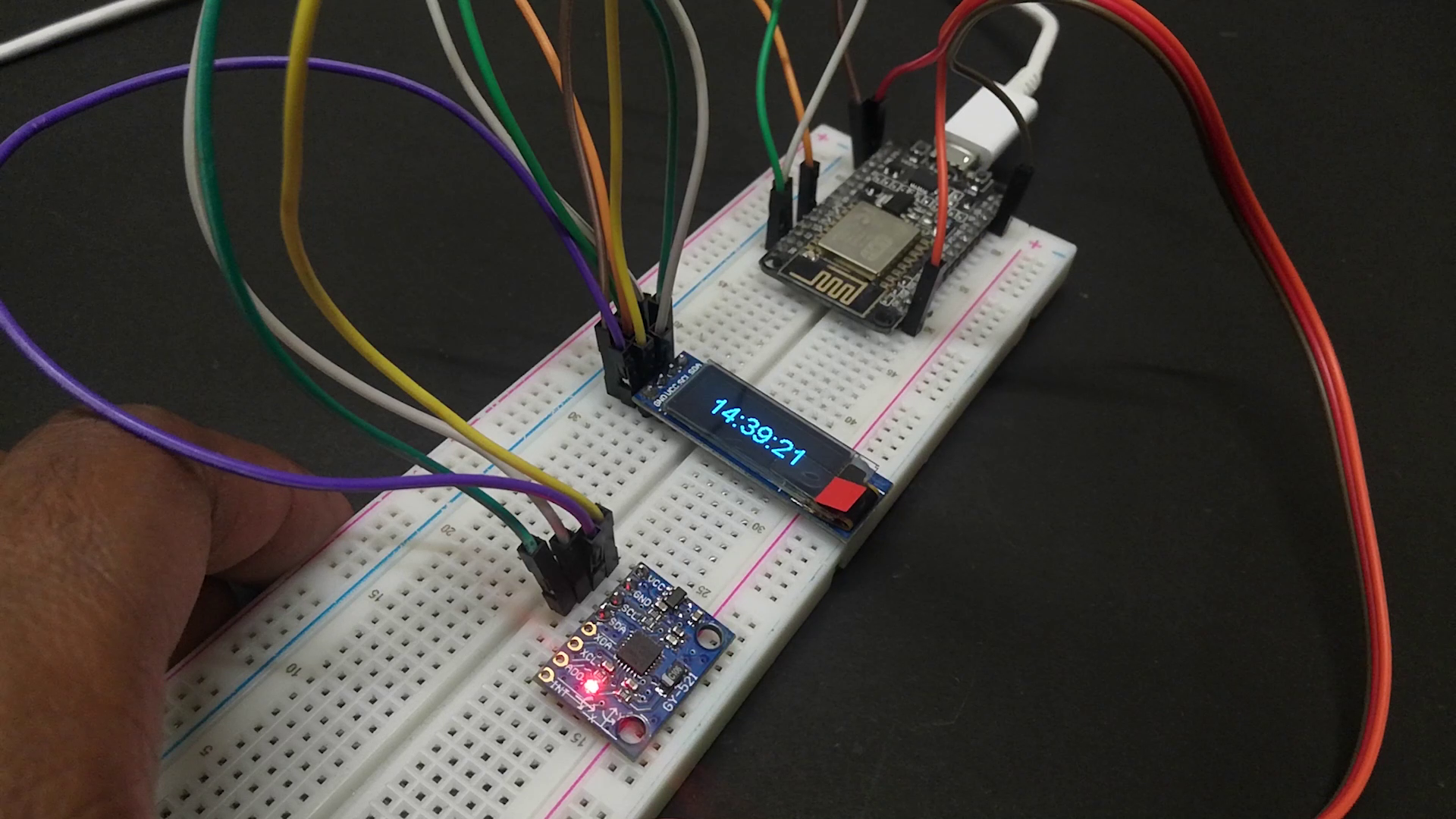 Smart Fitness Watch With ESP8266 [VScode] : 20 Steps (with Pictures ...