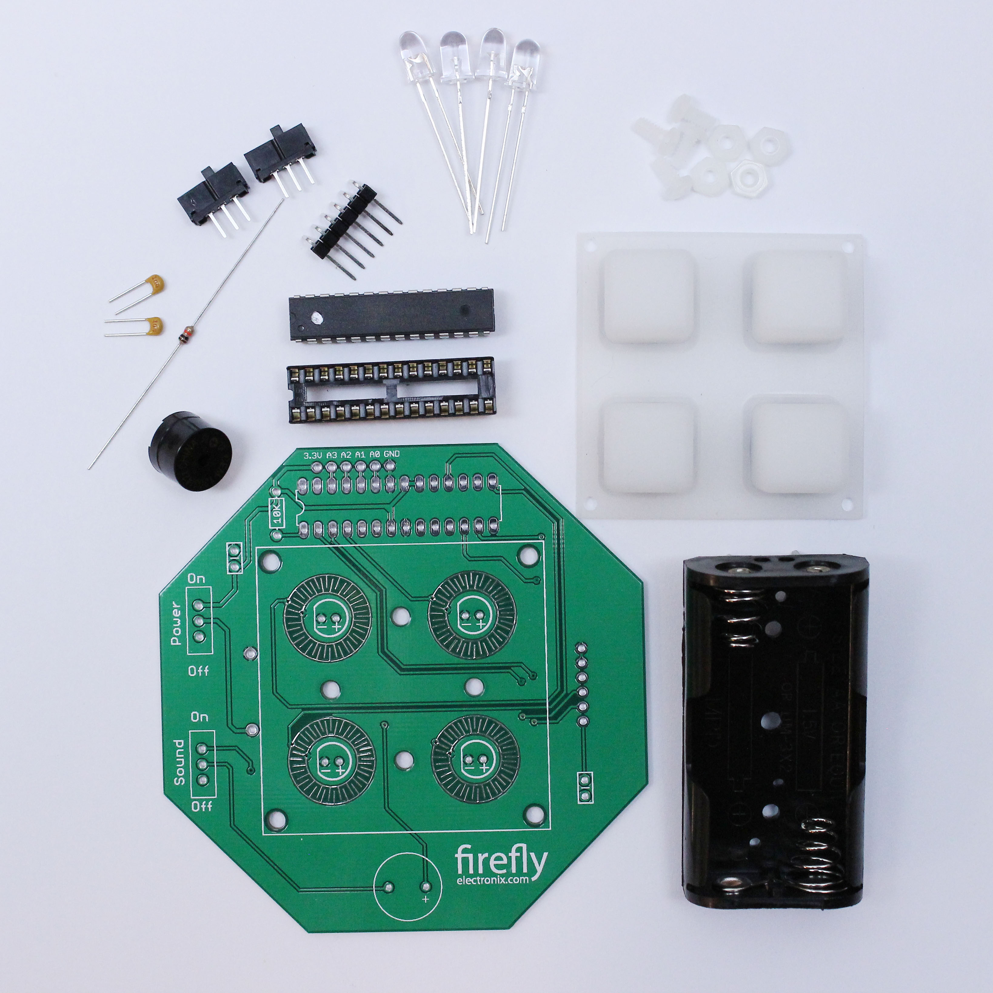Simon Says Arduino-compatible Soldering Kit : 9 Steps - Instructables