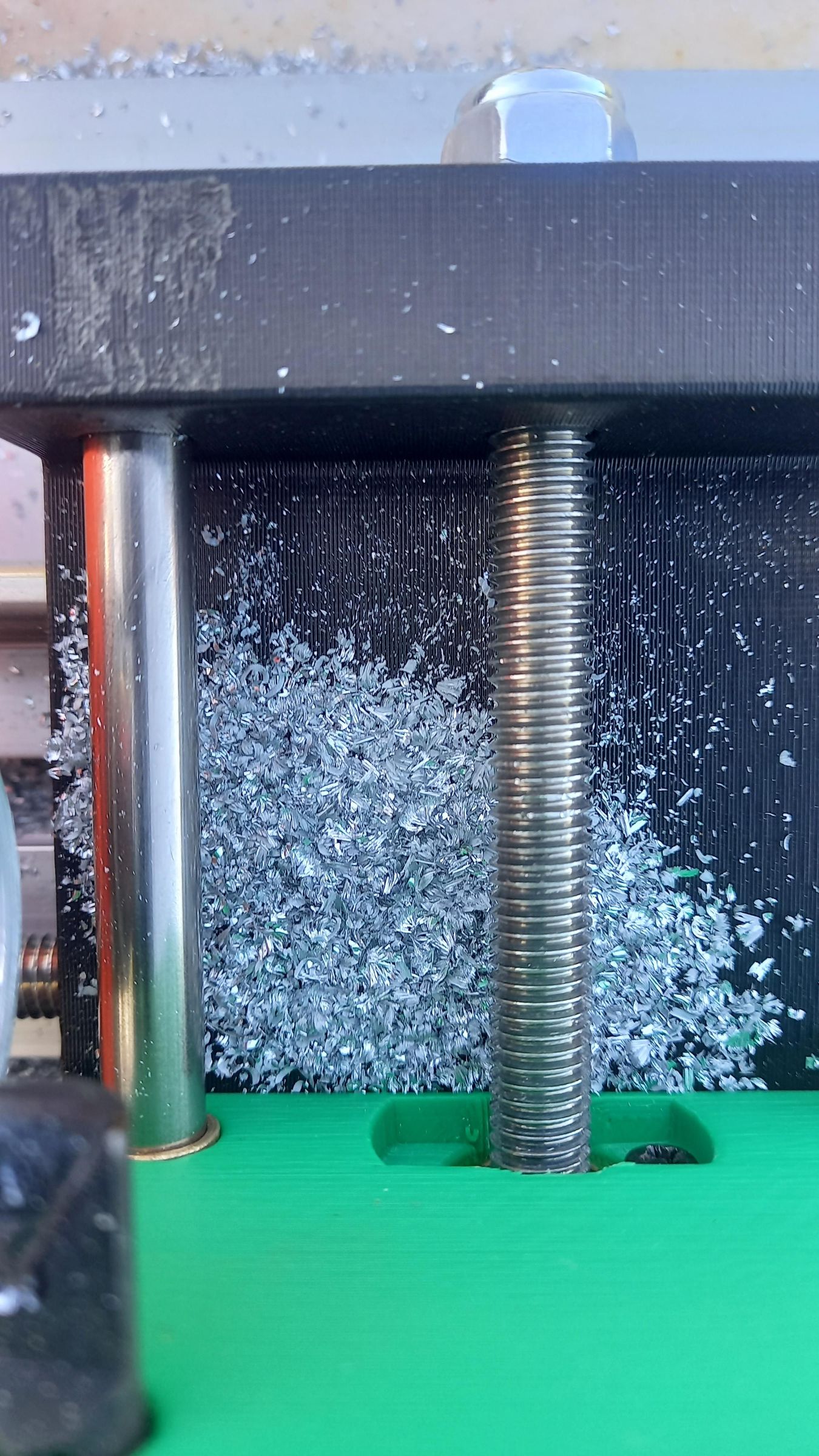 3D Printed Mini Lathe for Wood + Plastic + Aluminum : 6 Steps ...