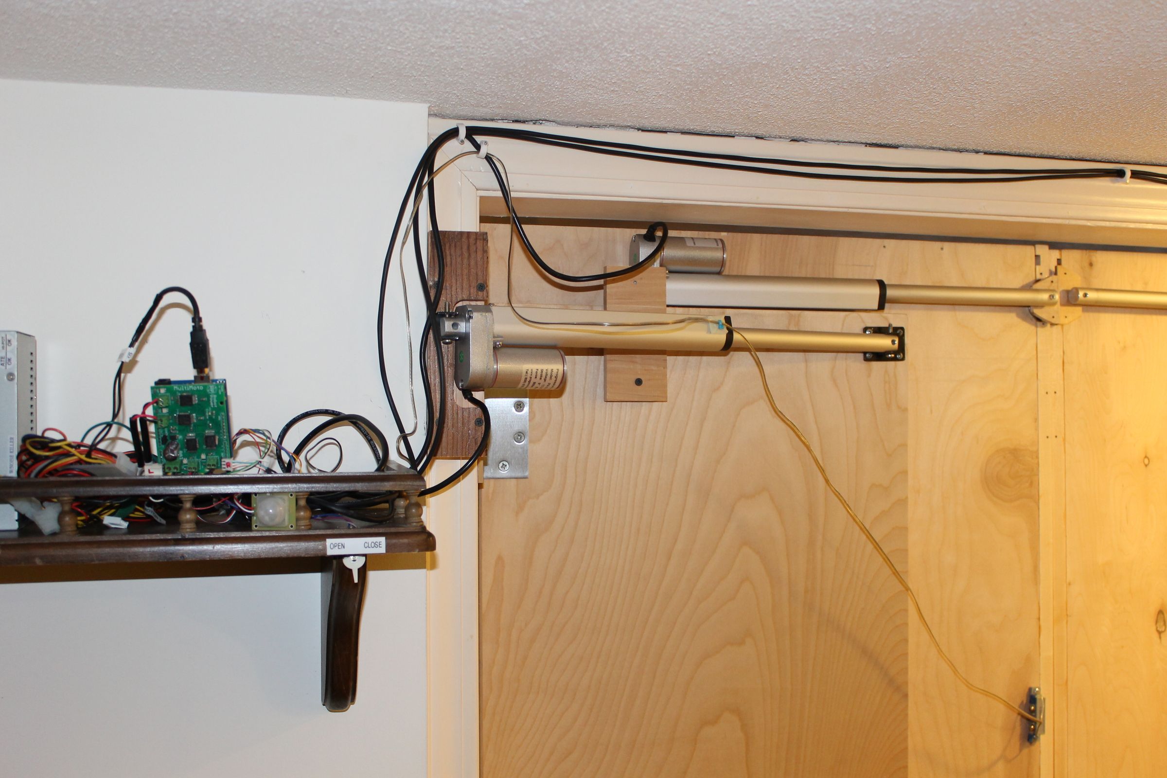 Electro Mechanical Control of Hidden Bookcase Doors : 7 Steps (with ...