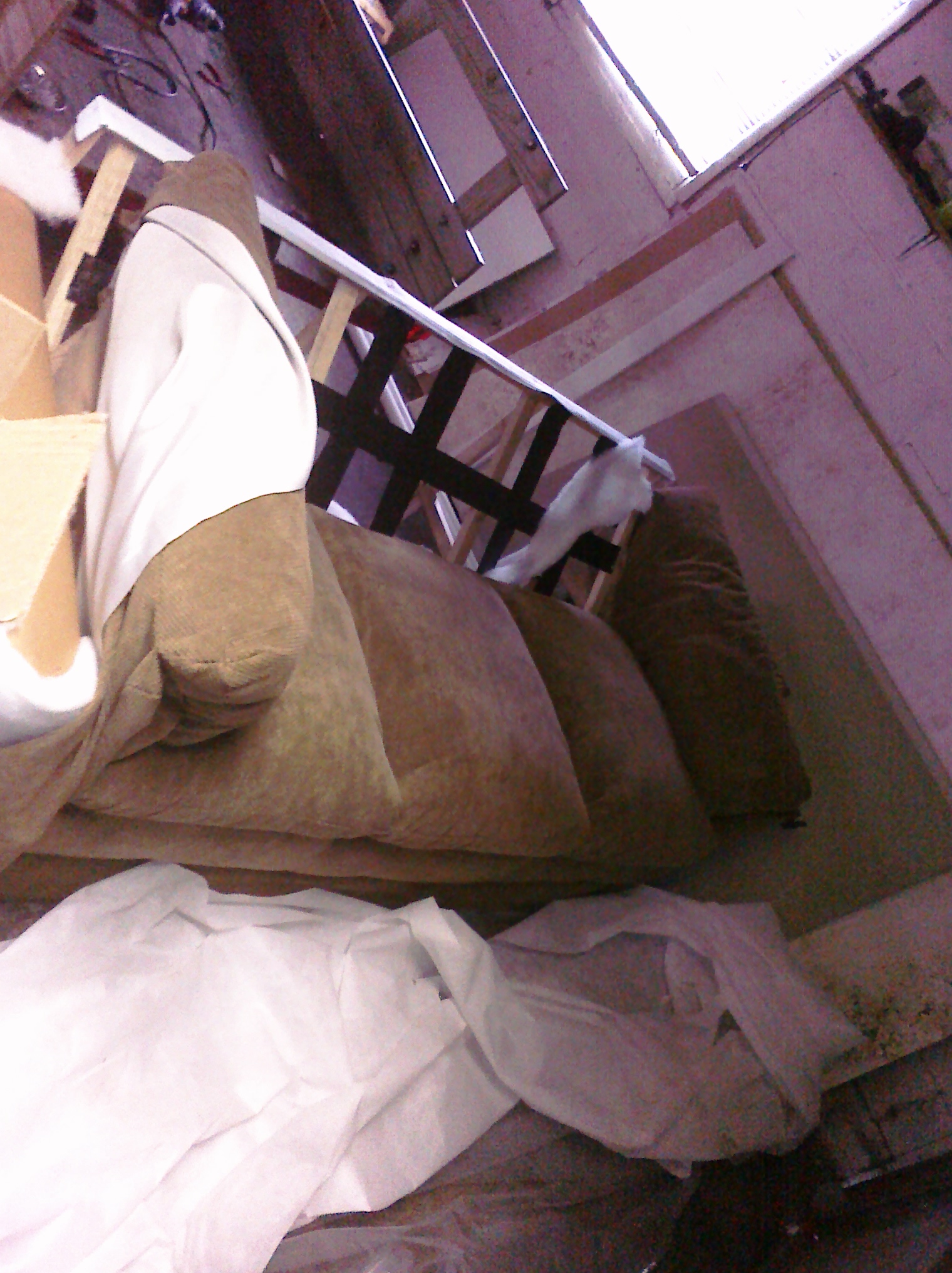 How to Move a Couch Through a Tight Door: AKA How to Dissassemble a ...