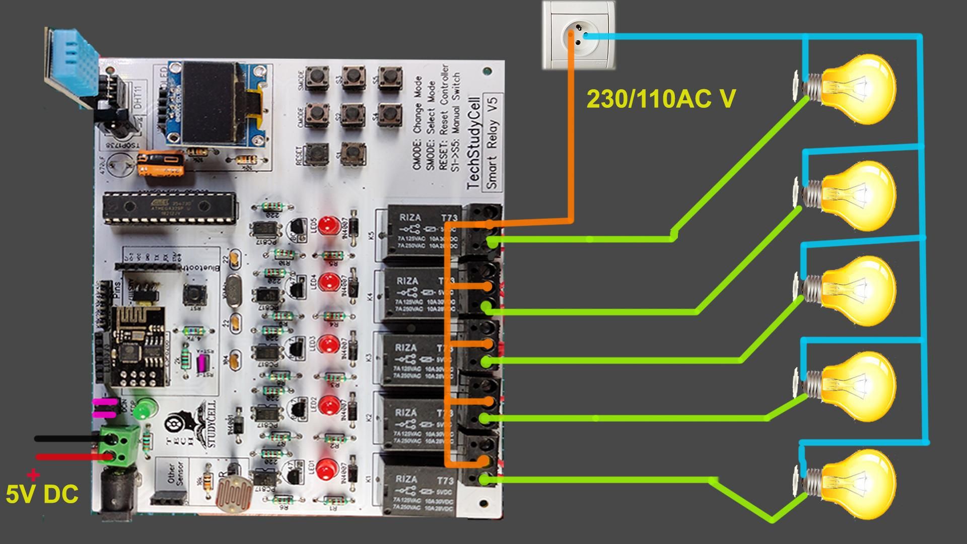 Home Automation Using Arduino and WiFi Module ESP01 | Arduino ESP8266 ...