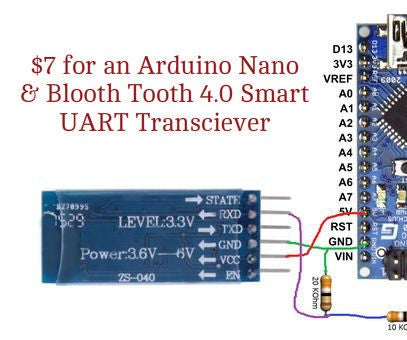 Simplest Bluetooth 4.0 BLE & Arduino for $7 : 10 Steps - Instructables