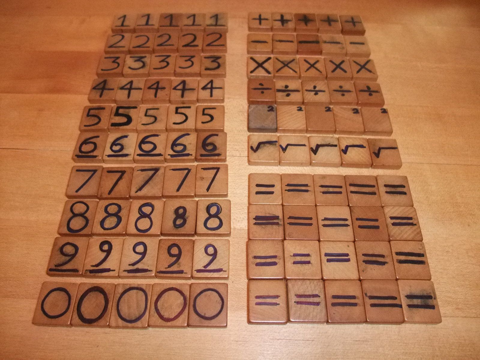 Number Scrabble - the Game (aka: Math Scrabble) : 4 Steps (with ...