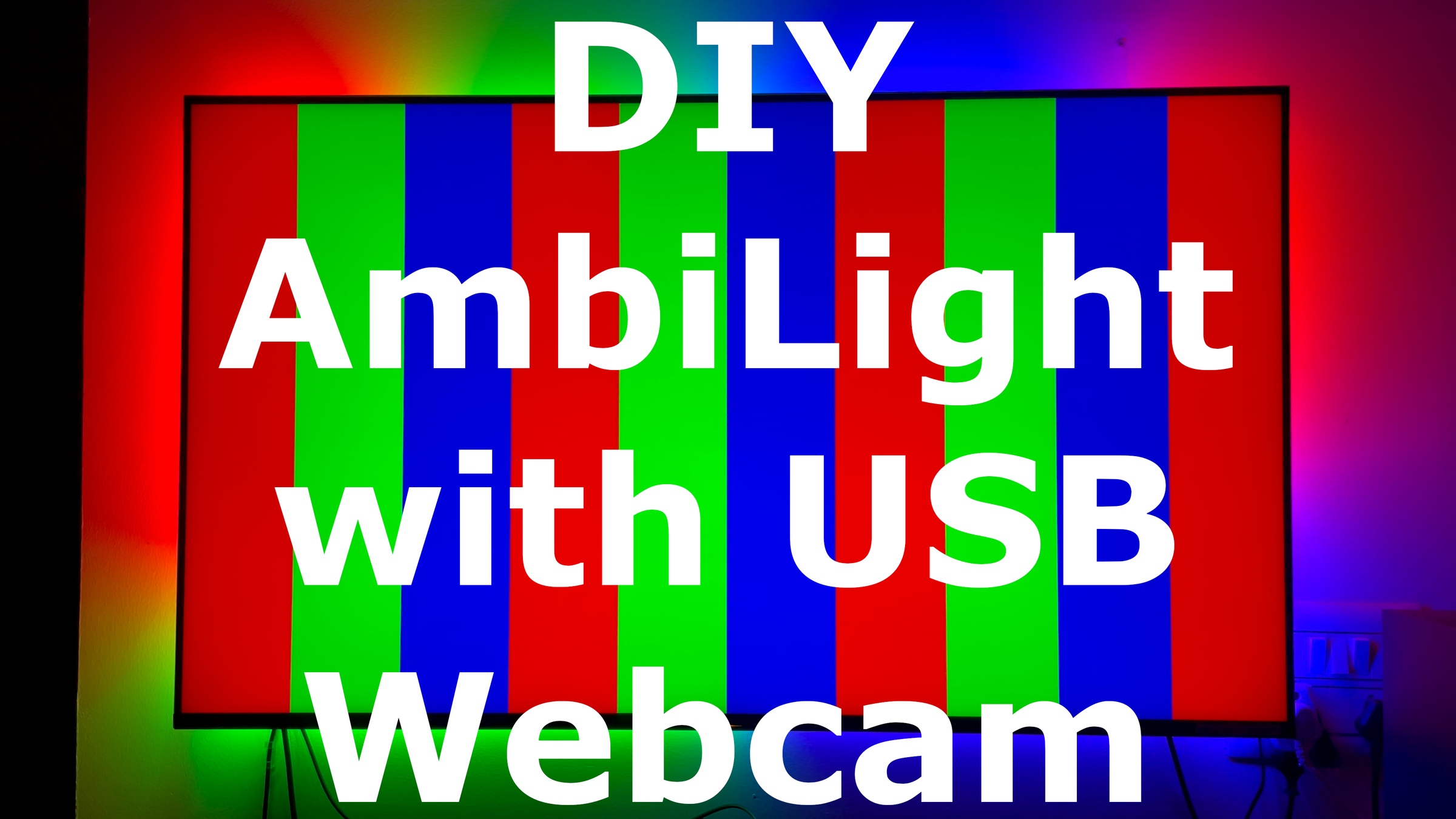 TV AmbiLight With USB Camera, Raspberry Pi and Arduino : 8 Steps (with ...