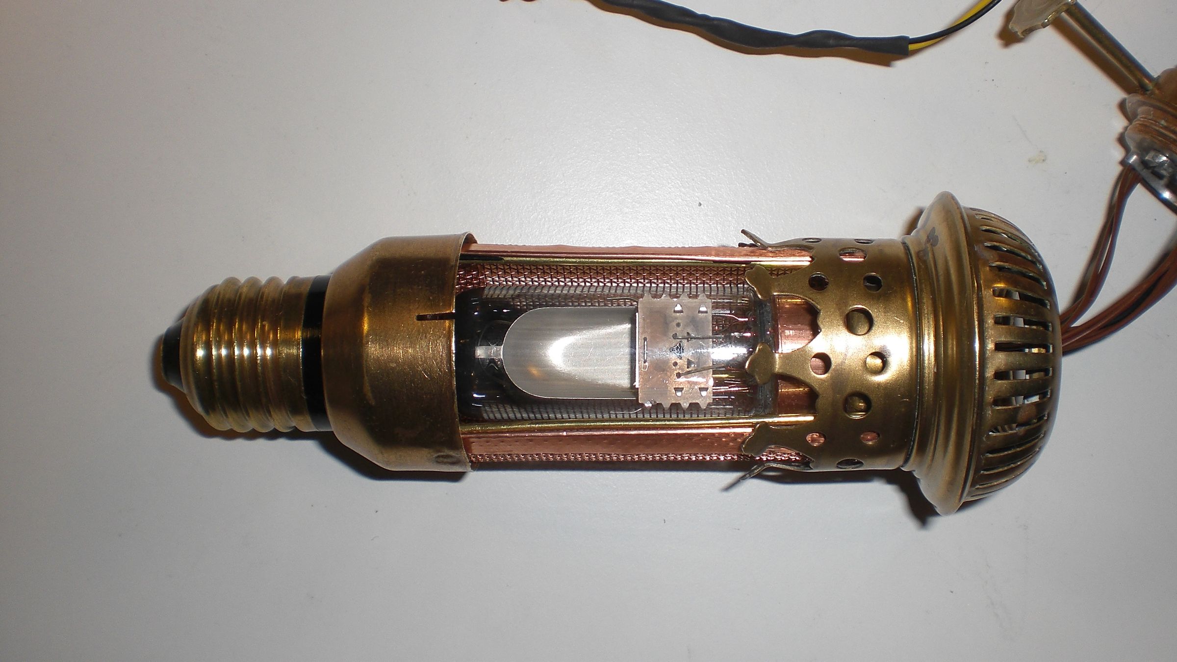 Steampunked Magic Eye Winker Powered by Batteries and USB-connected ...