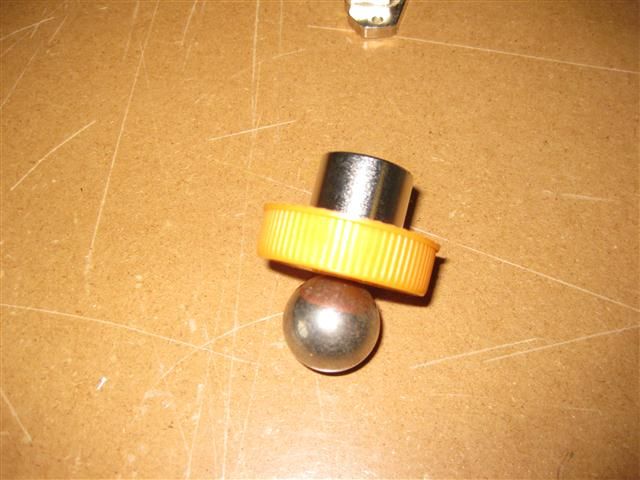 Magnetic Ball Bearing Internal Curved Surface Dent Remover : 3 Steps ...