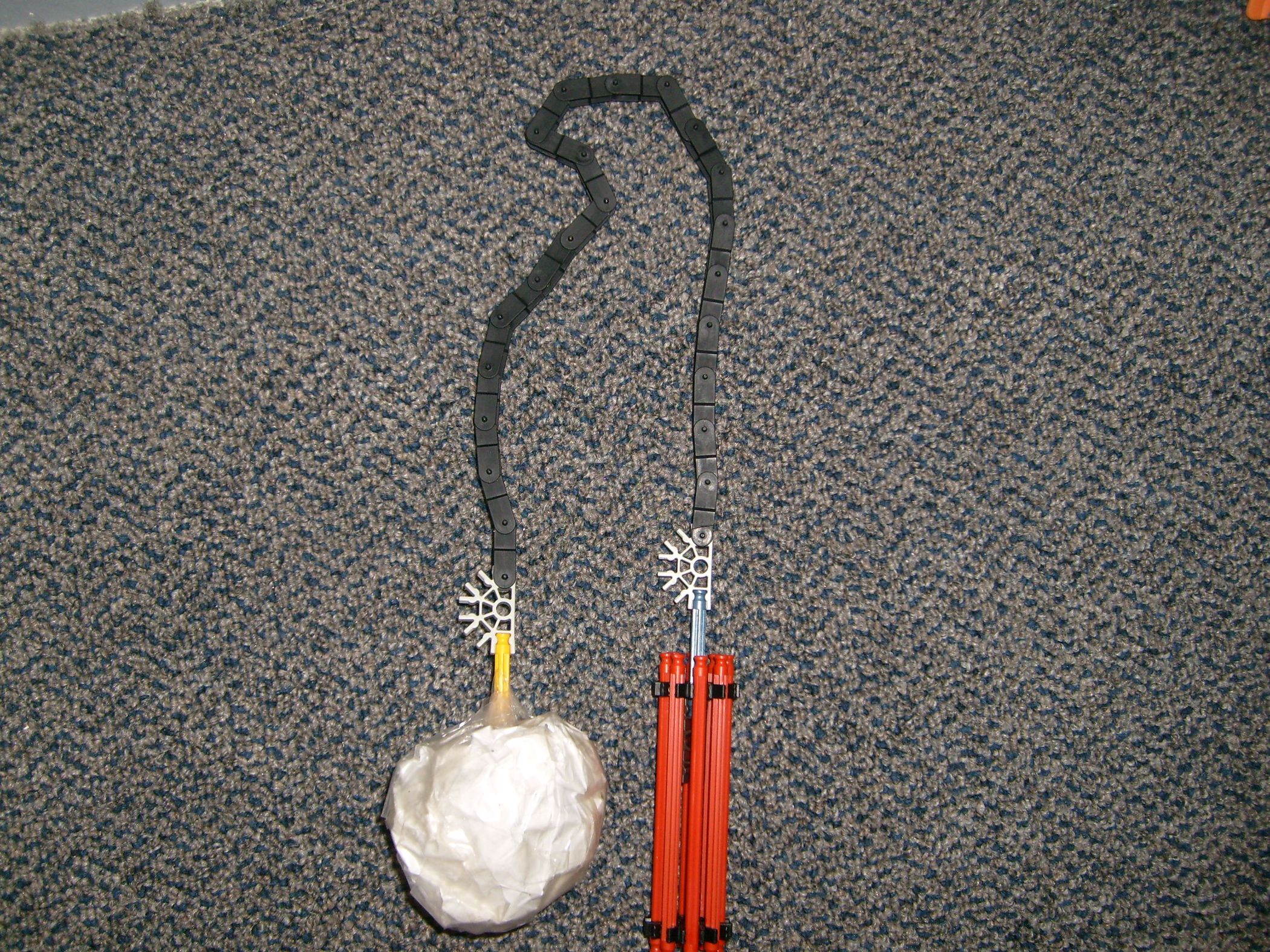 Knex Ball and Chain (flail) : 7 Steps - Instructables