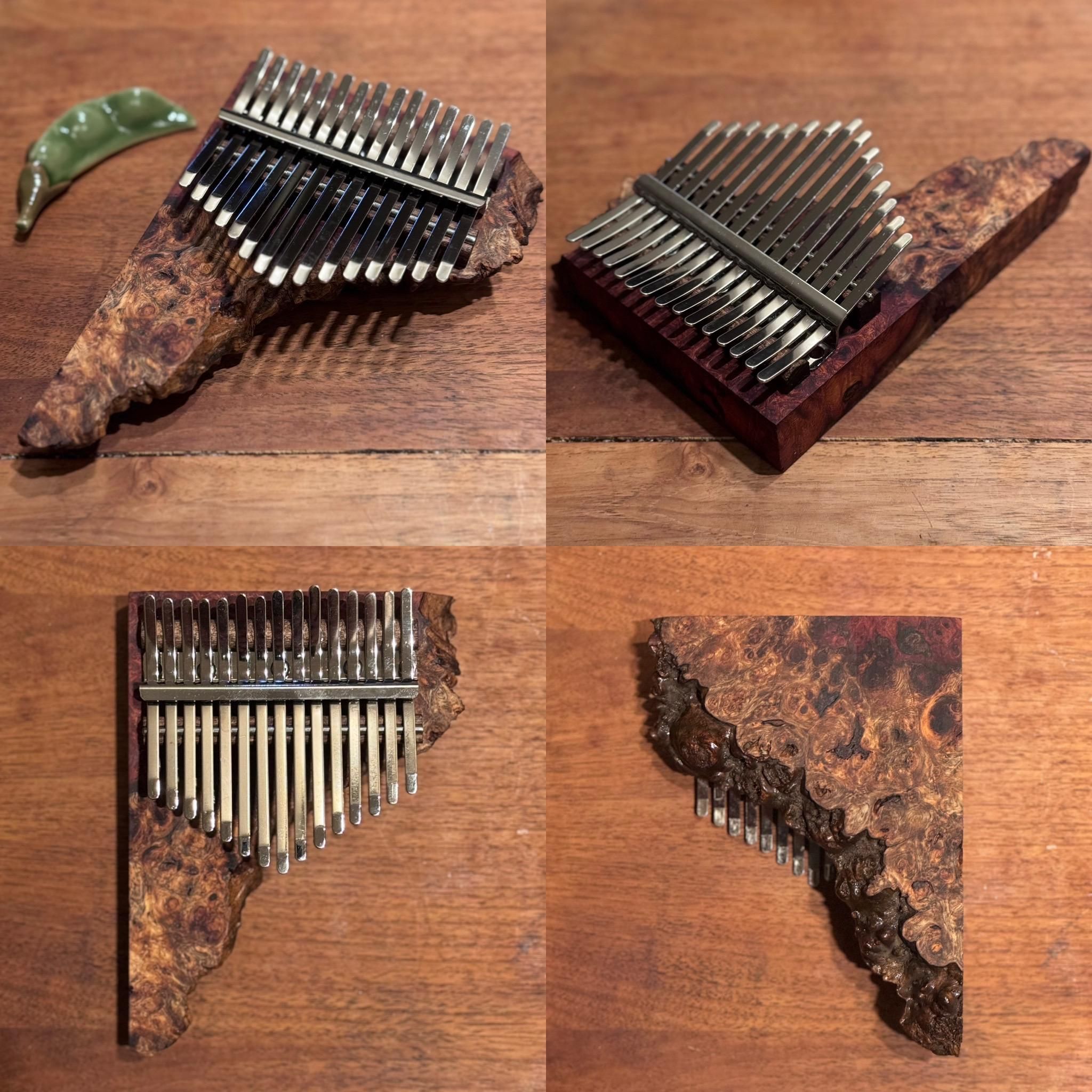 【DIY】Raw Majesty: KALIMBA Crafted From Untamed Quince Burl : 12 Steps ...