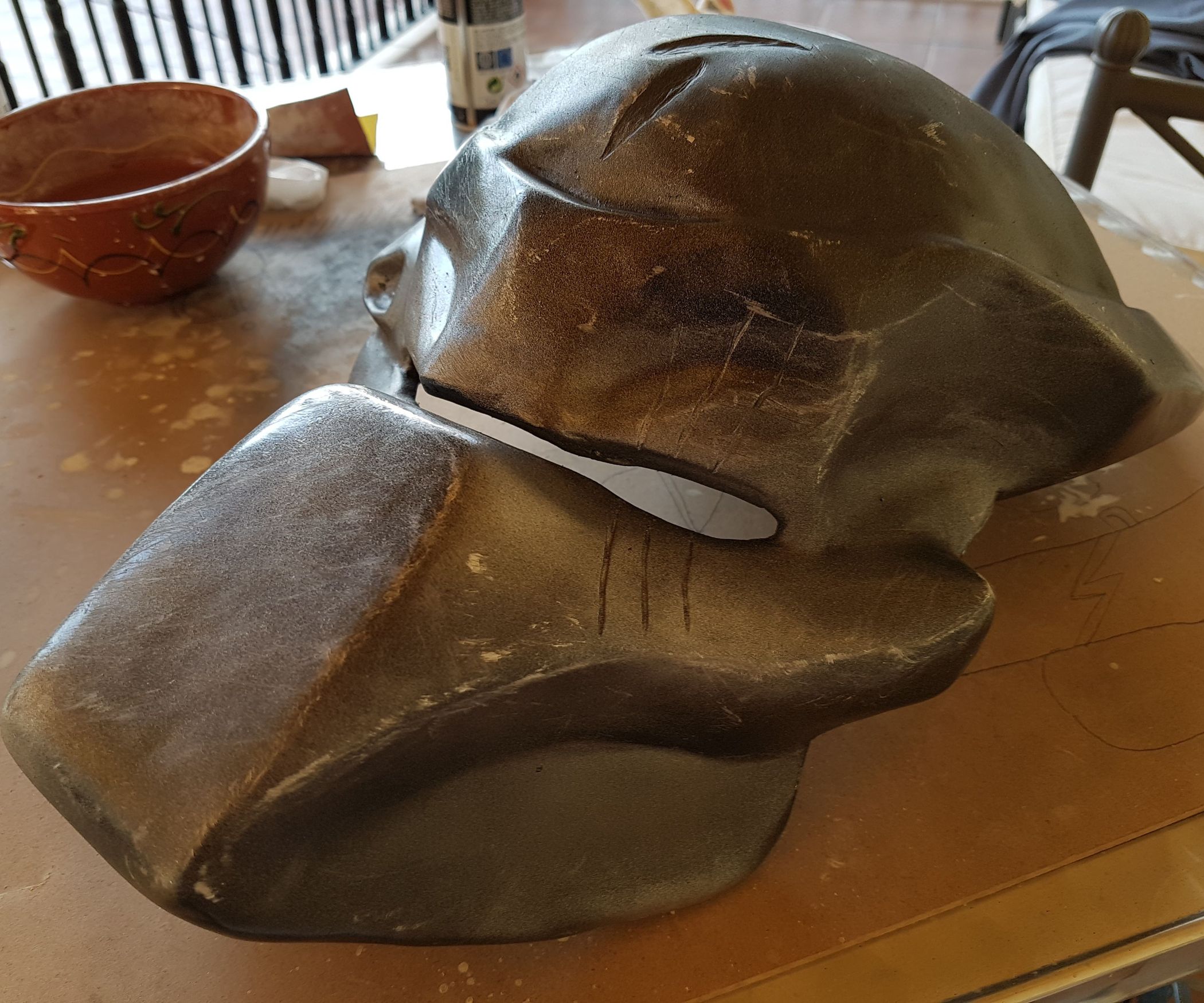Predator Bio Helmet - Pepakura : 4 Steps (with Pictures) - Instructables