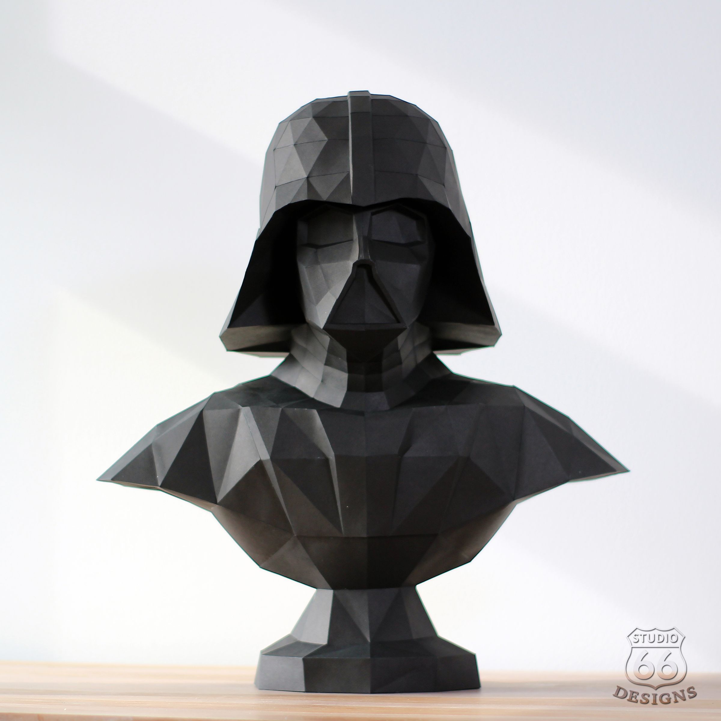 Darth Vader Bust Papercraft : 7 Steps (with Pictures) - Instructables
